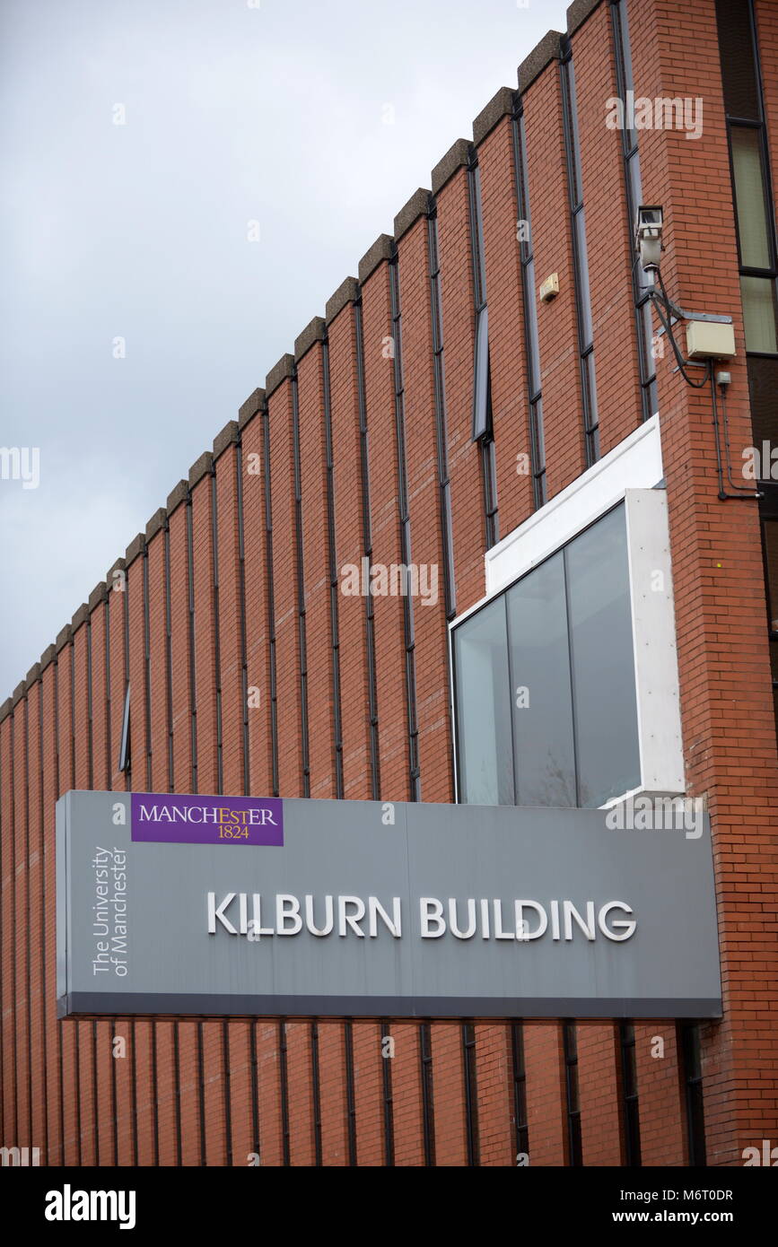 Kilburn Building, University of Manchester Stock Photo - Alamy
