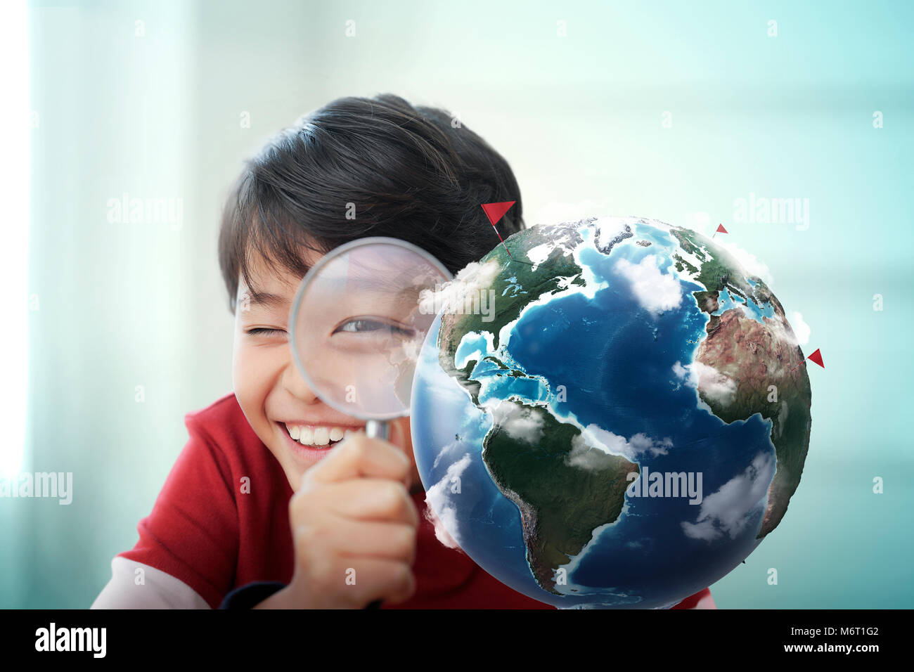 Child imaginary world hi-res stock photography and images - Alamy