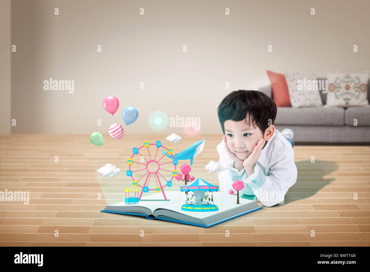 The imaginary world of children 016 Stock Photo - Alamy