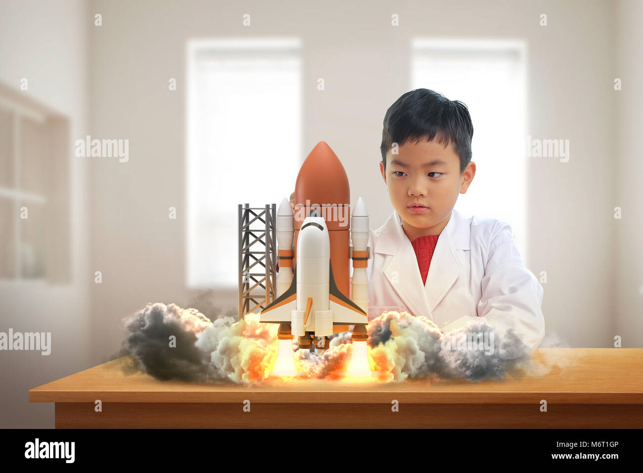 Child Imaginary World High Resolution Stock Photography and Images - Alamy