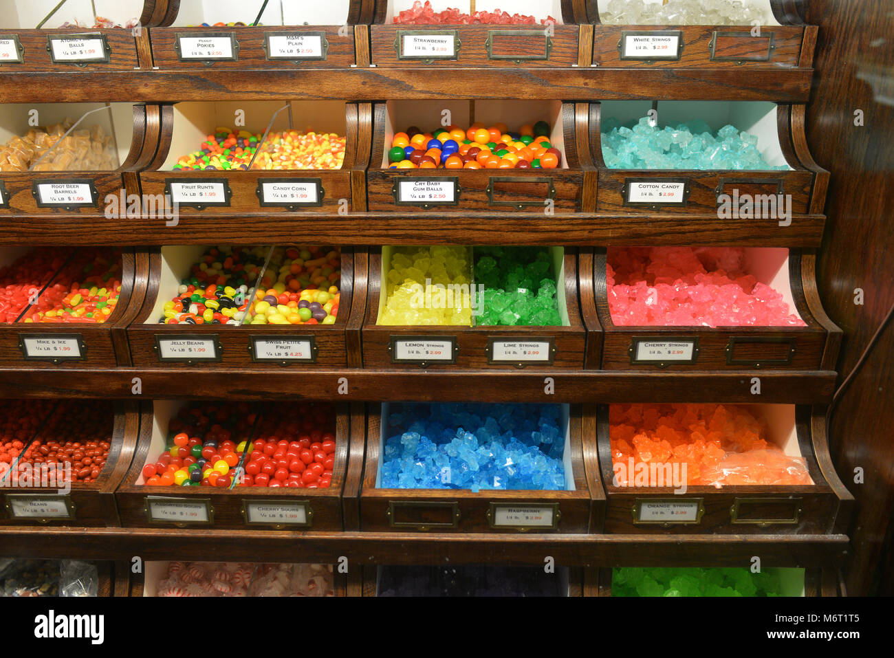 Colorful candy for sale Stock Photo - Alamy
