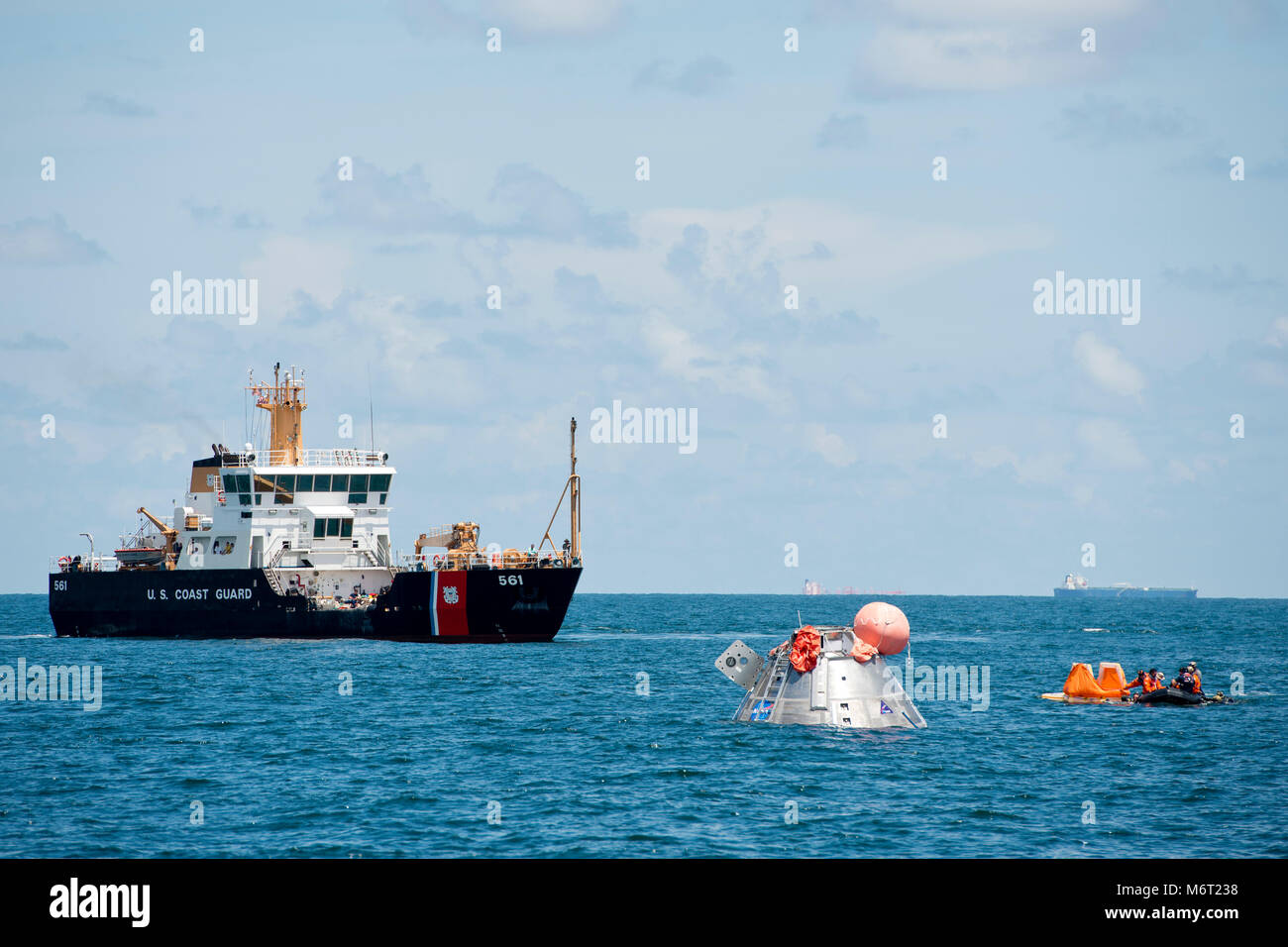 Astronaut and retired Coast Guard Capt. Dan Burbank joined three other ...