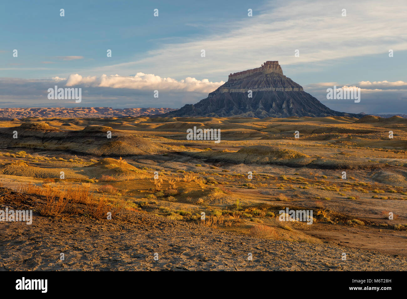 Factory Butte, Wayne County, Utah Stock Photo - Alamy