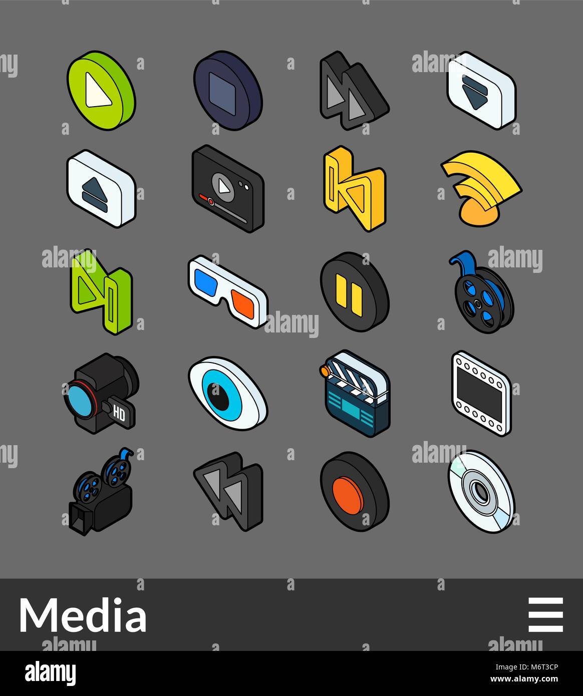 Internet outline icons collection hi-res stock photography and images ...