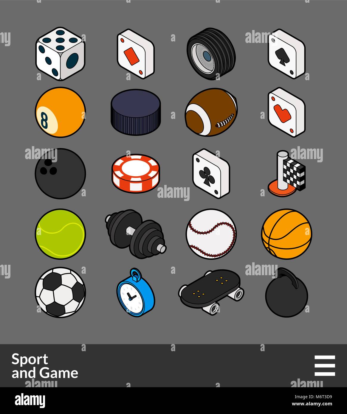 Soccer icons set outline Stock Vector Images - Alamy