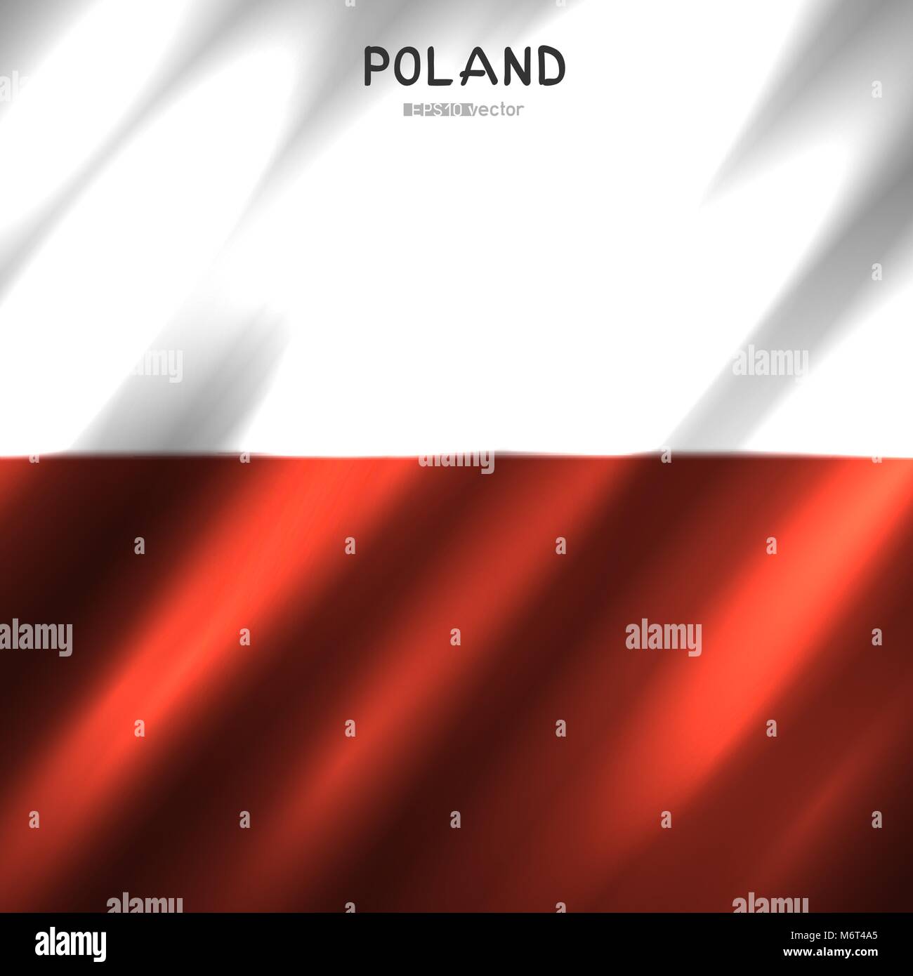 National Poland flag background Stock Vector Image & Art - Alamy