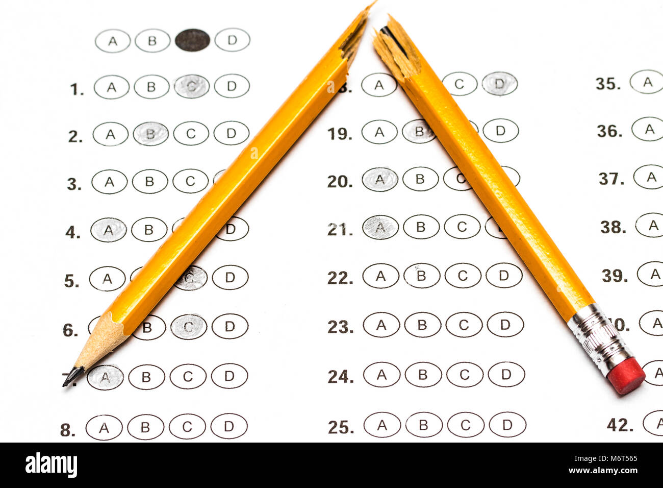 Answersheet hi-res stock photography and images - Alamy