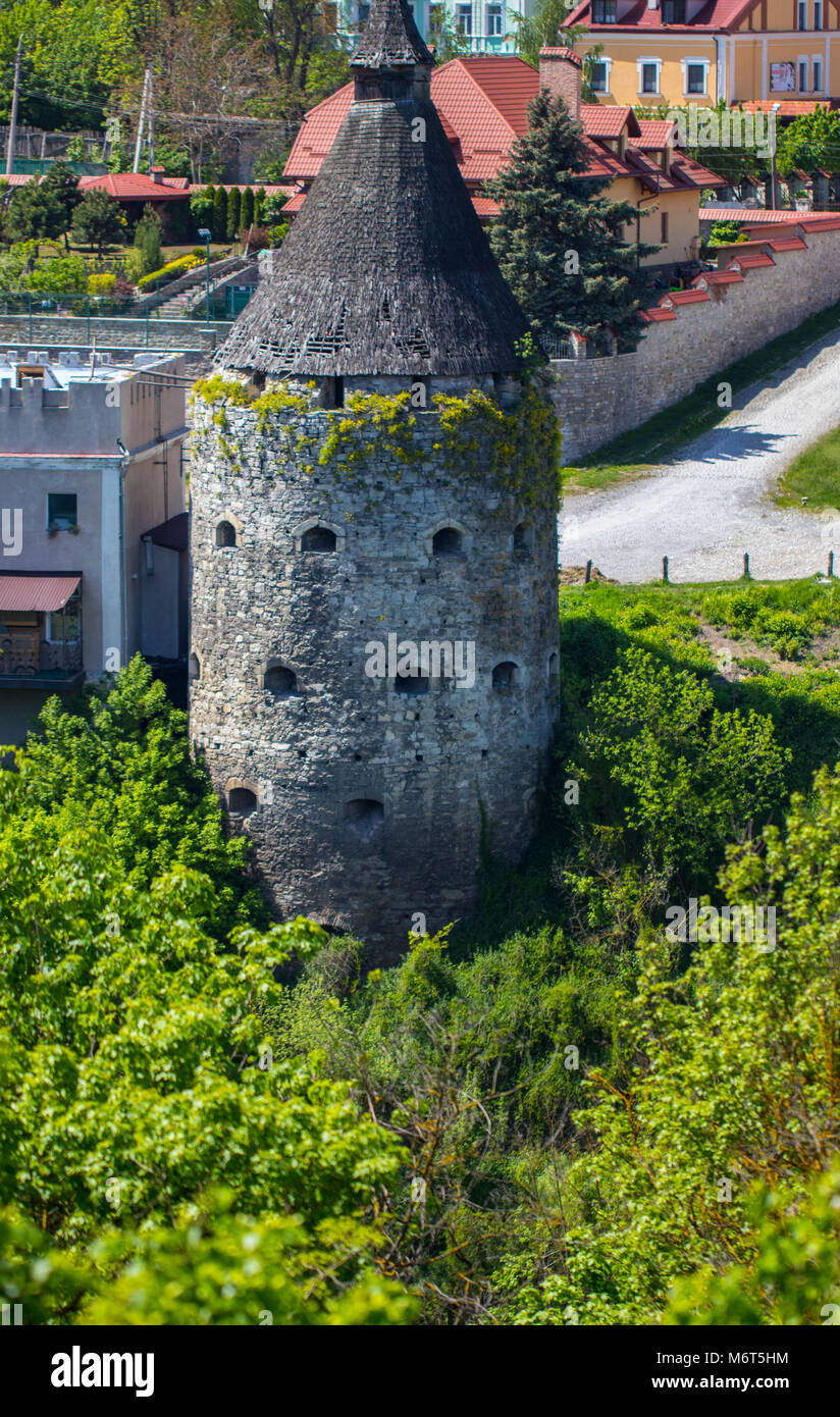 The Old City Kamenetz-Podolsk Ukraine. Summer Stock Photo - Alamy