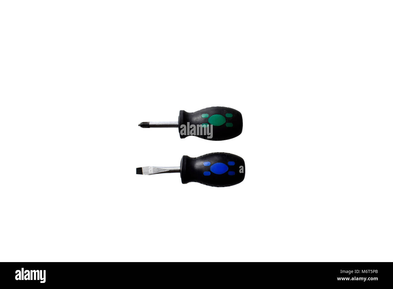 Set of screwdrivers isolated on white background Stock Photo - Alamy