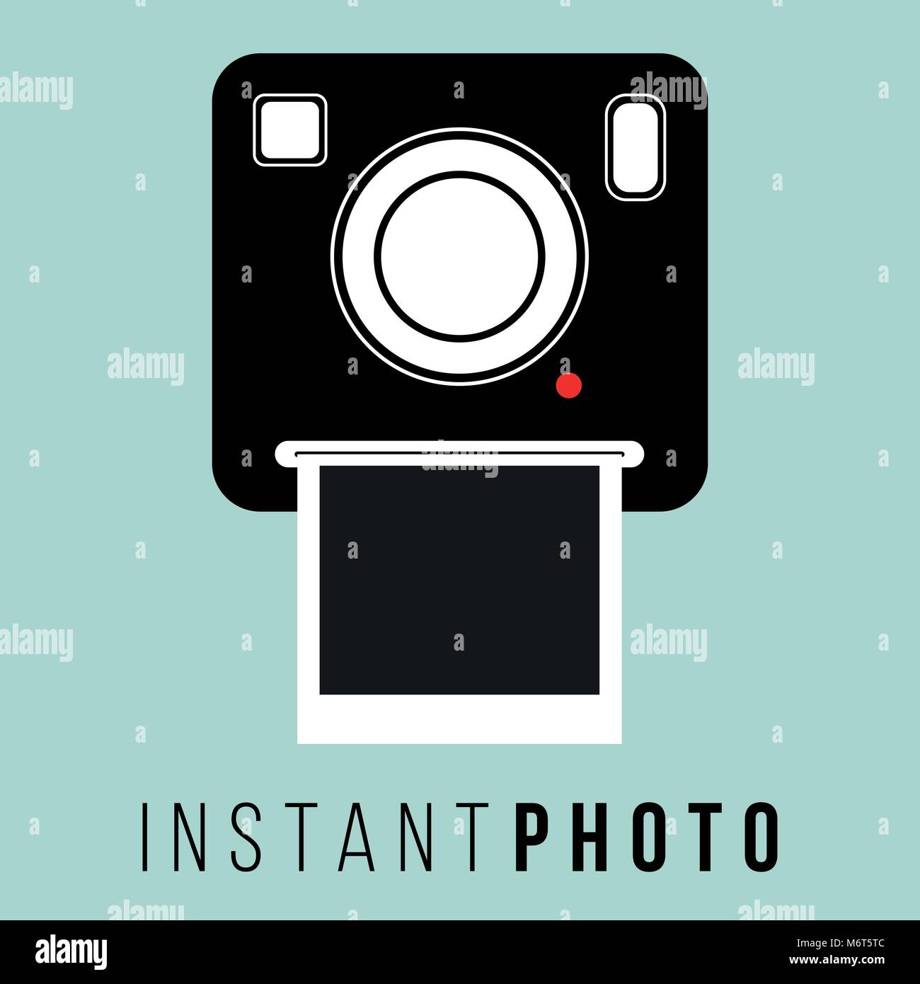Instant Photo Camera Stock Vector Image & Art - Alamy