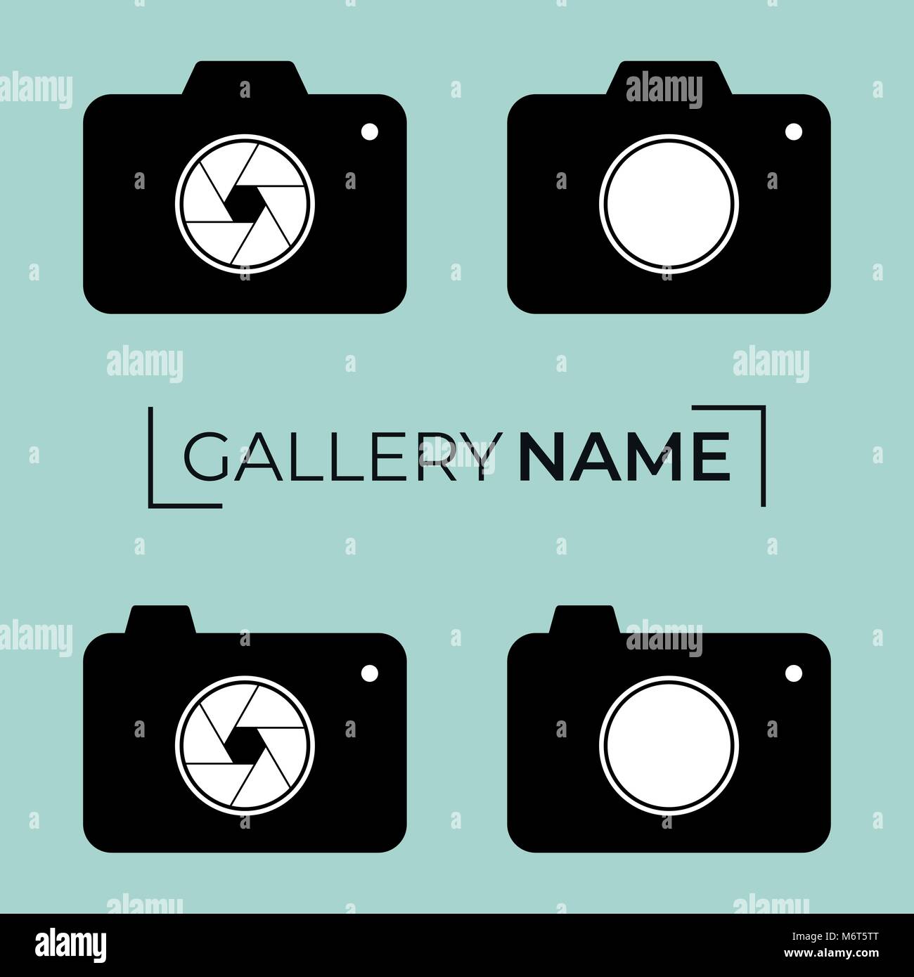 Vintage photo camera cut out Stock Vector Images - Alamy