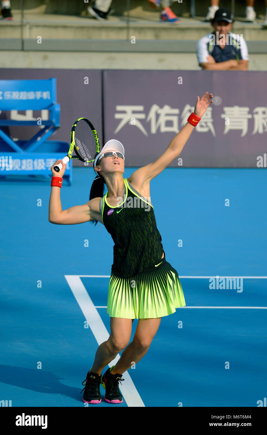 Zheng Saisai partners Xu Yifan vs Vania King and Monica Niculescu in ...