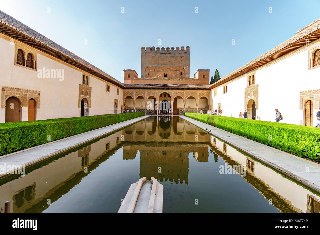 Alhambra water garden hi-res stock photography and images - Alamy