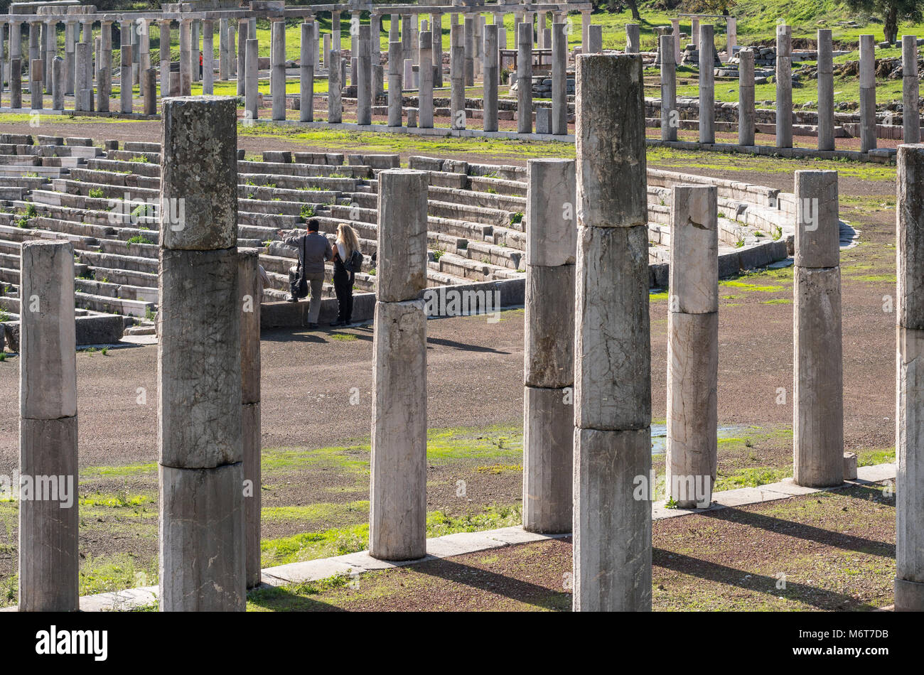 Ancient greek stadium hi-res stock photography and images - Alamy