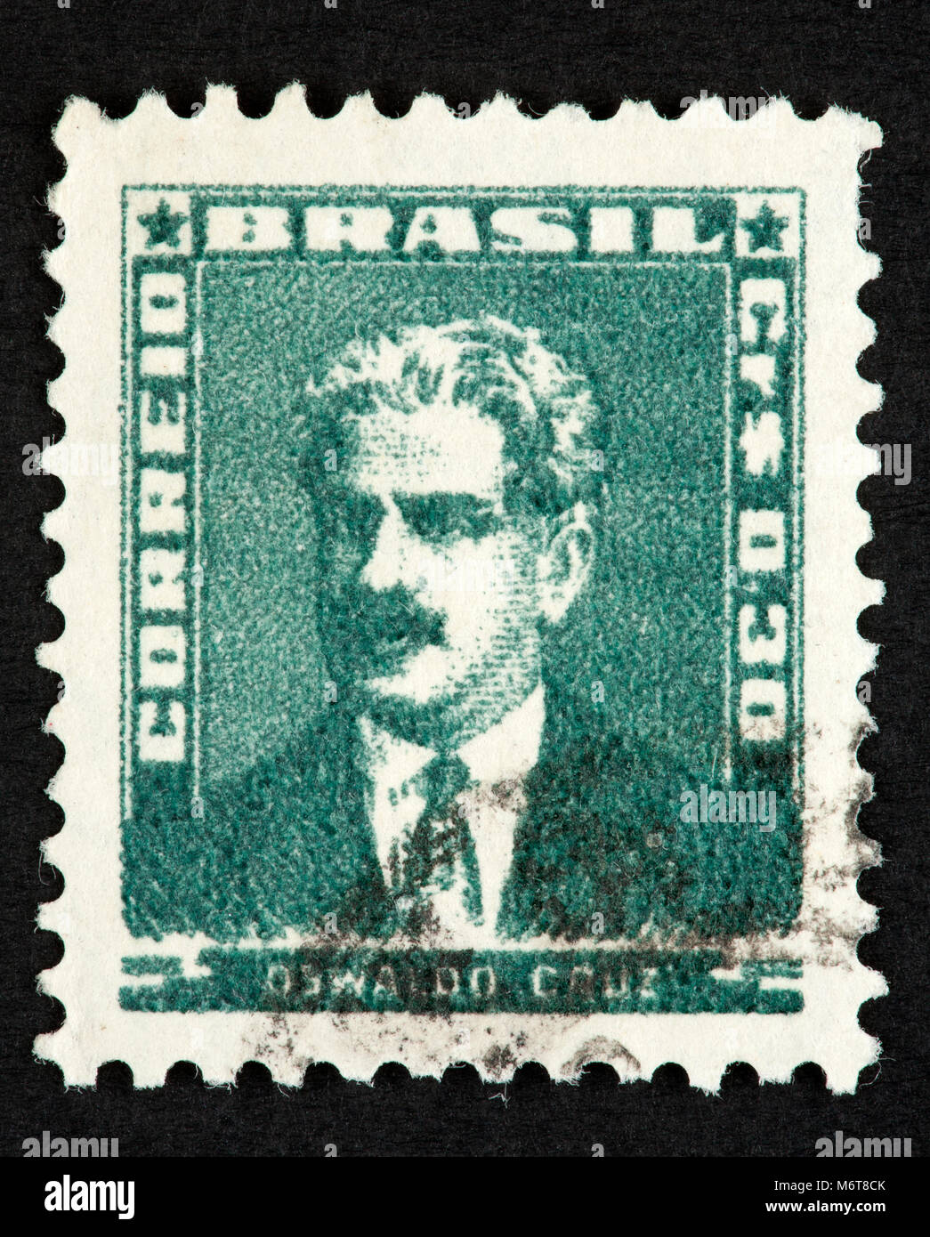 Brazilian postage stamp Stock Photo - Alamy