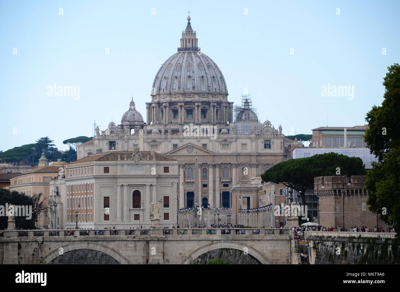 Saint Peter's Basilica, Rome, Italy Stock Photo - Alamy