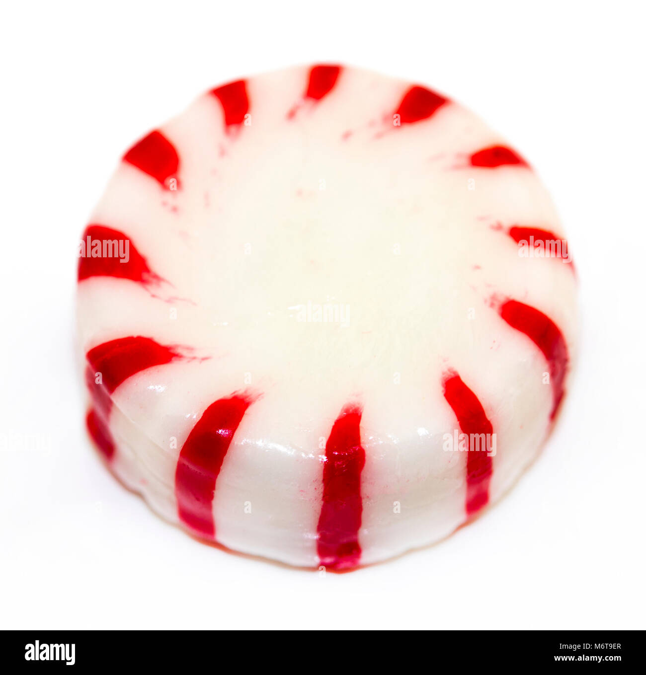 Single Green Peppermint Candy