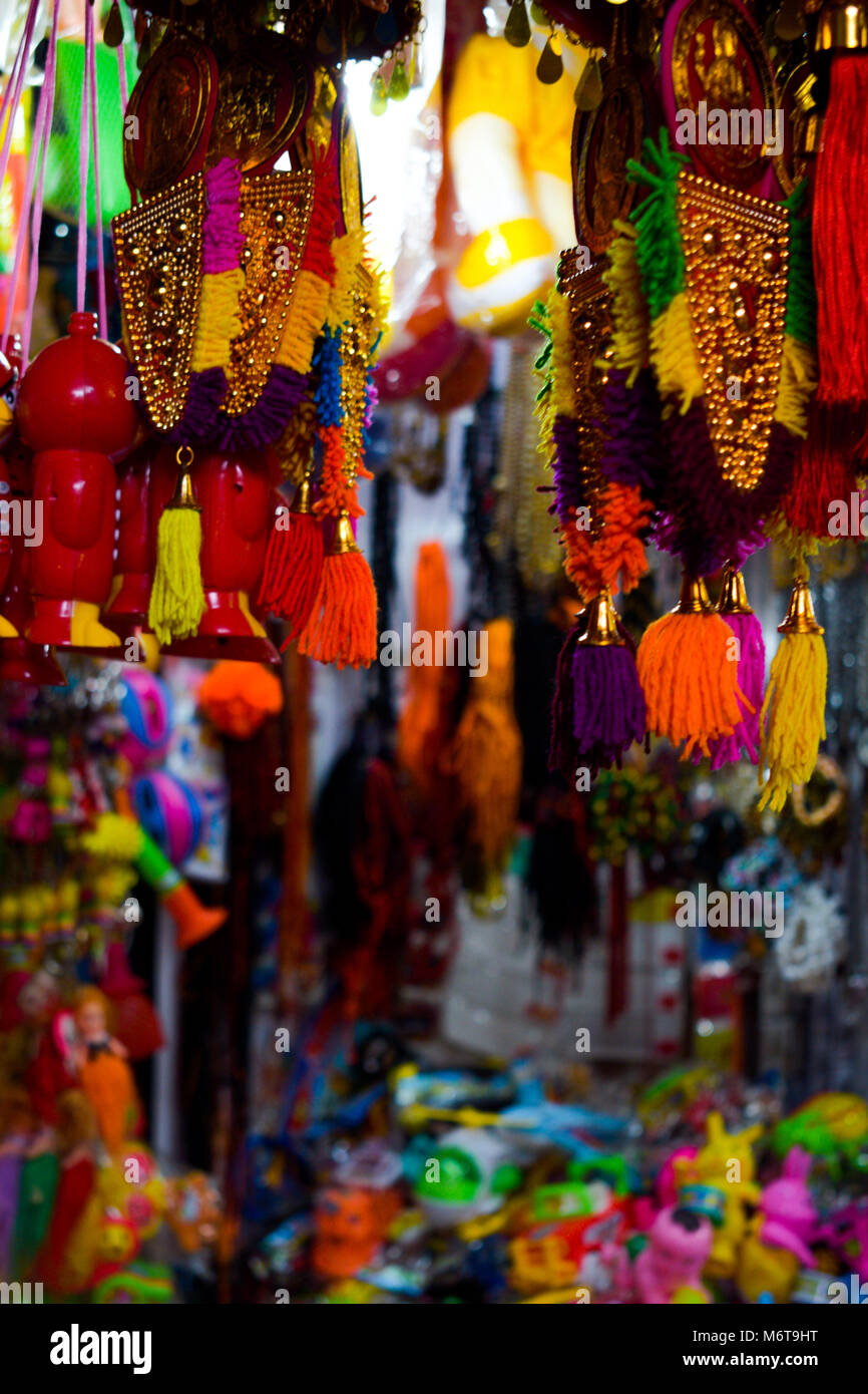 A typical picture from a shop near to the temple Stock Photo - Alamy