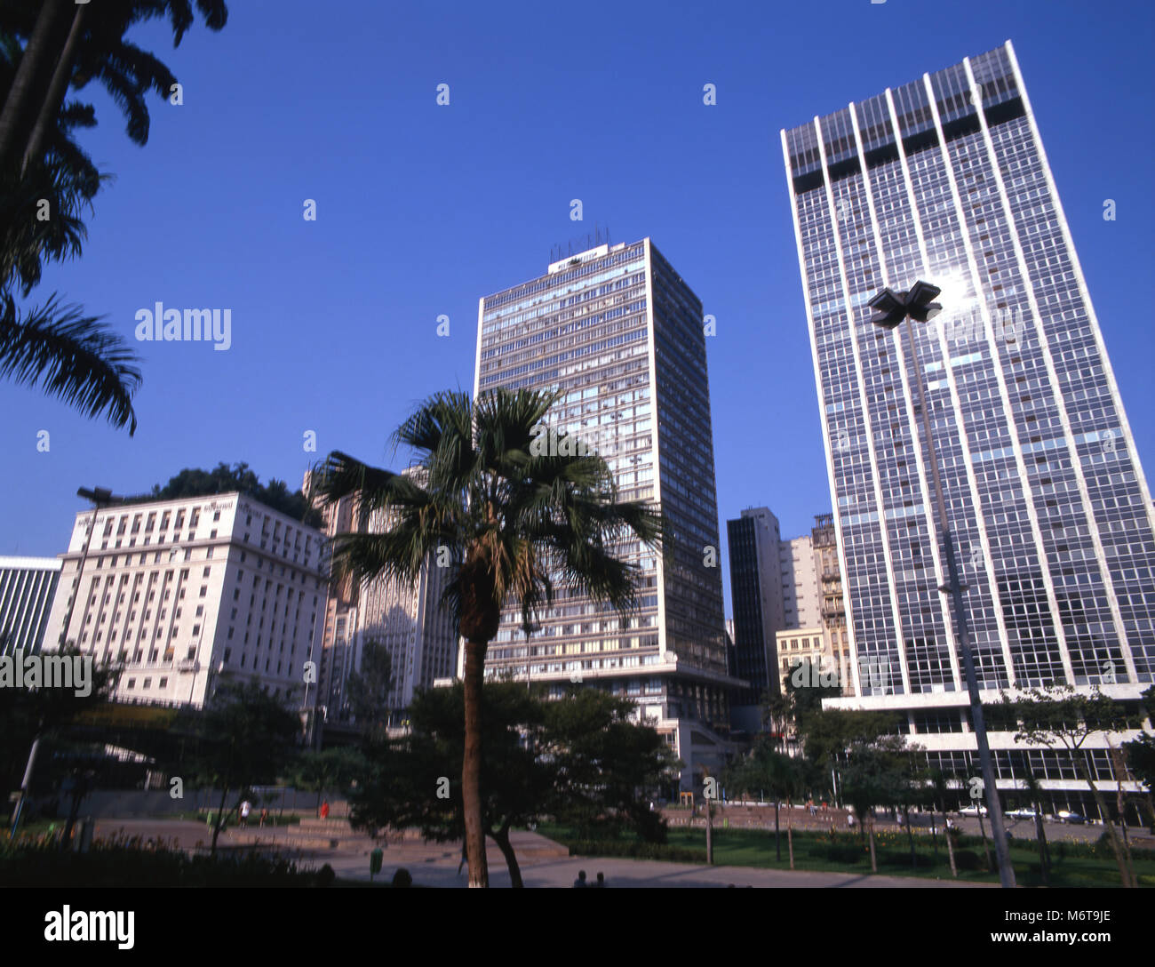 Vale do Anhangabau, Sao Paulo, Brazil Stock Photo - Alamy