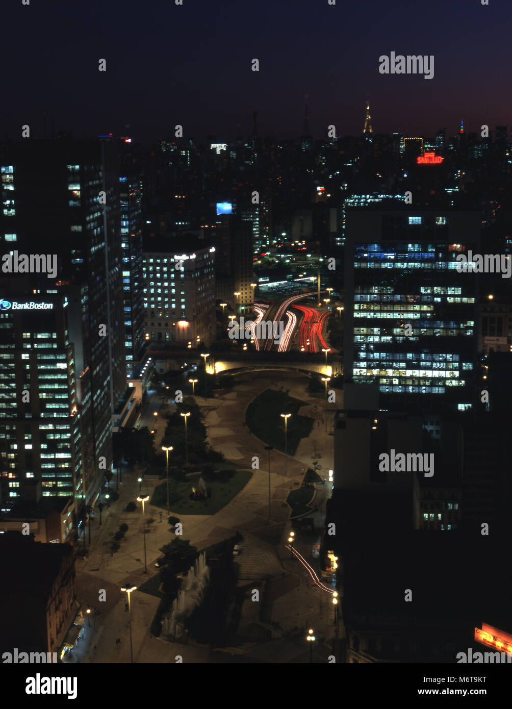 Vale do Anhangabau, Sao Paulo, Brazil Stock Photo - Alamy