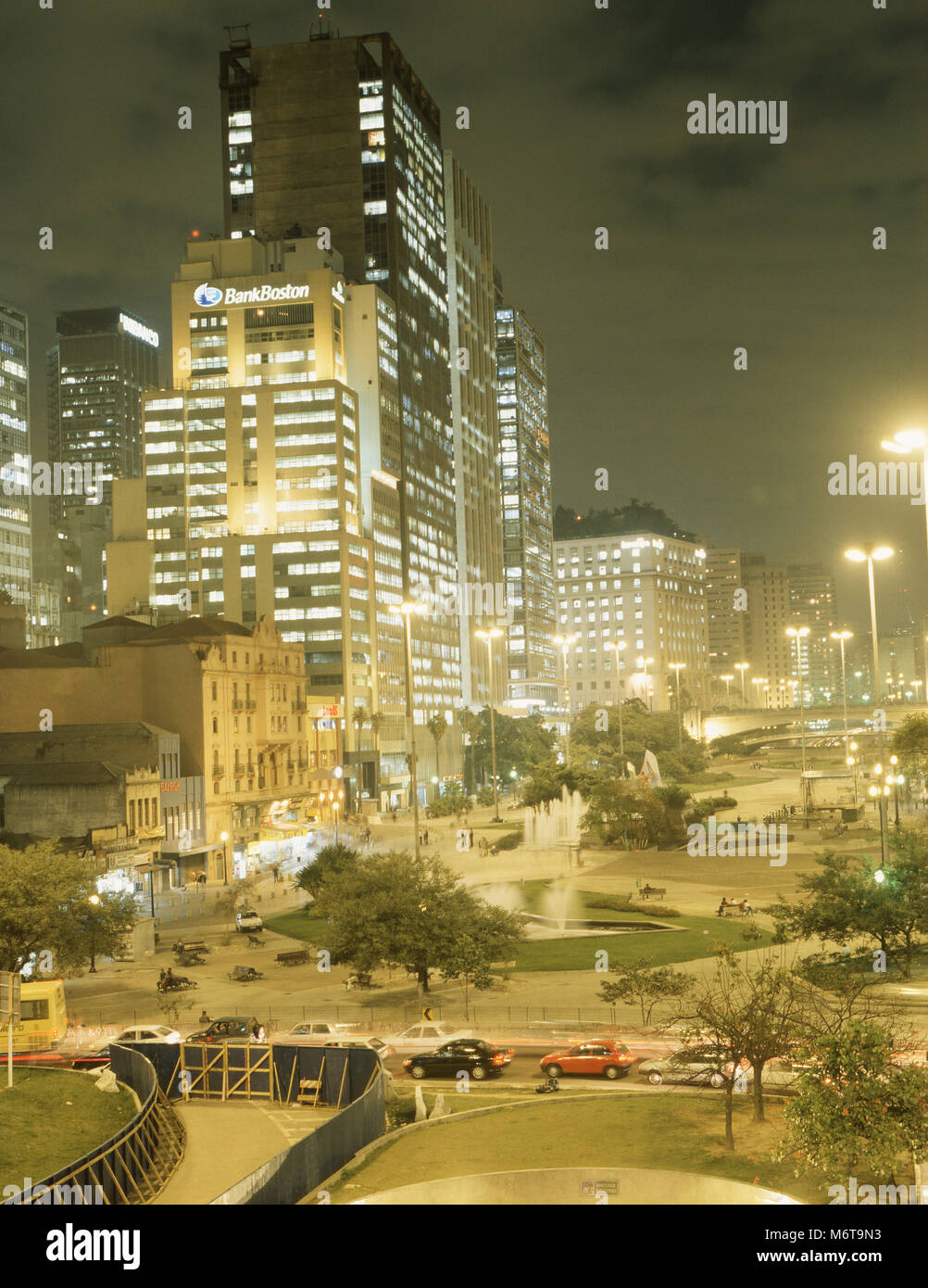 Vale do Anhangabau, Sao Paulo, Brazil Stock Photo - Alamy