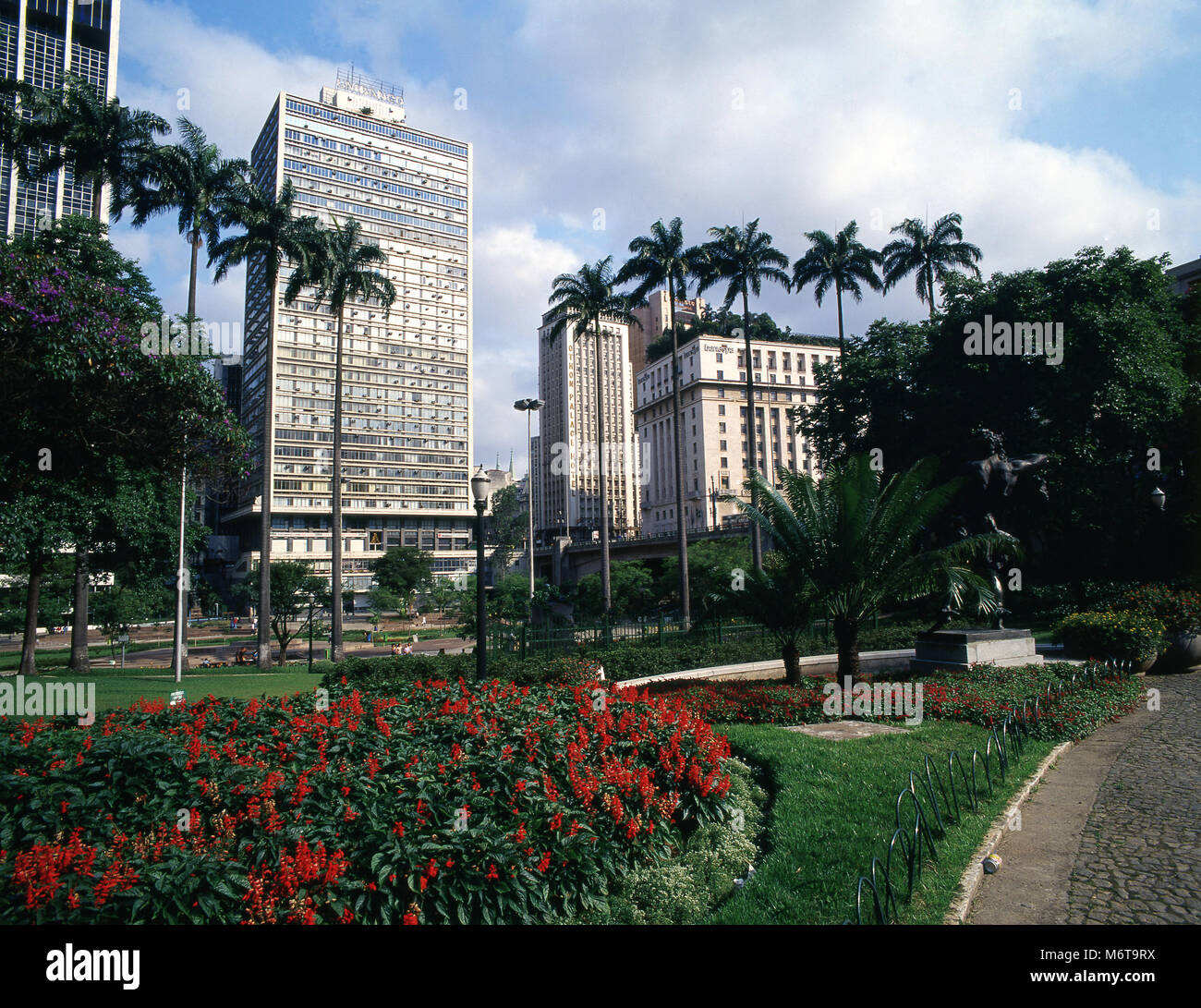 Vale do Anhangabau, Sao Paulo, Brazil Stock Photo - Alamy
