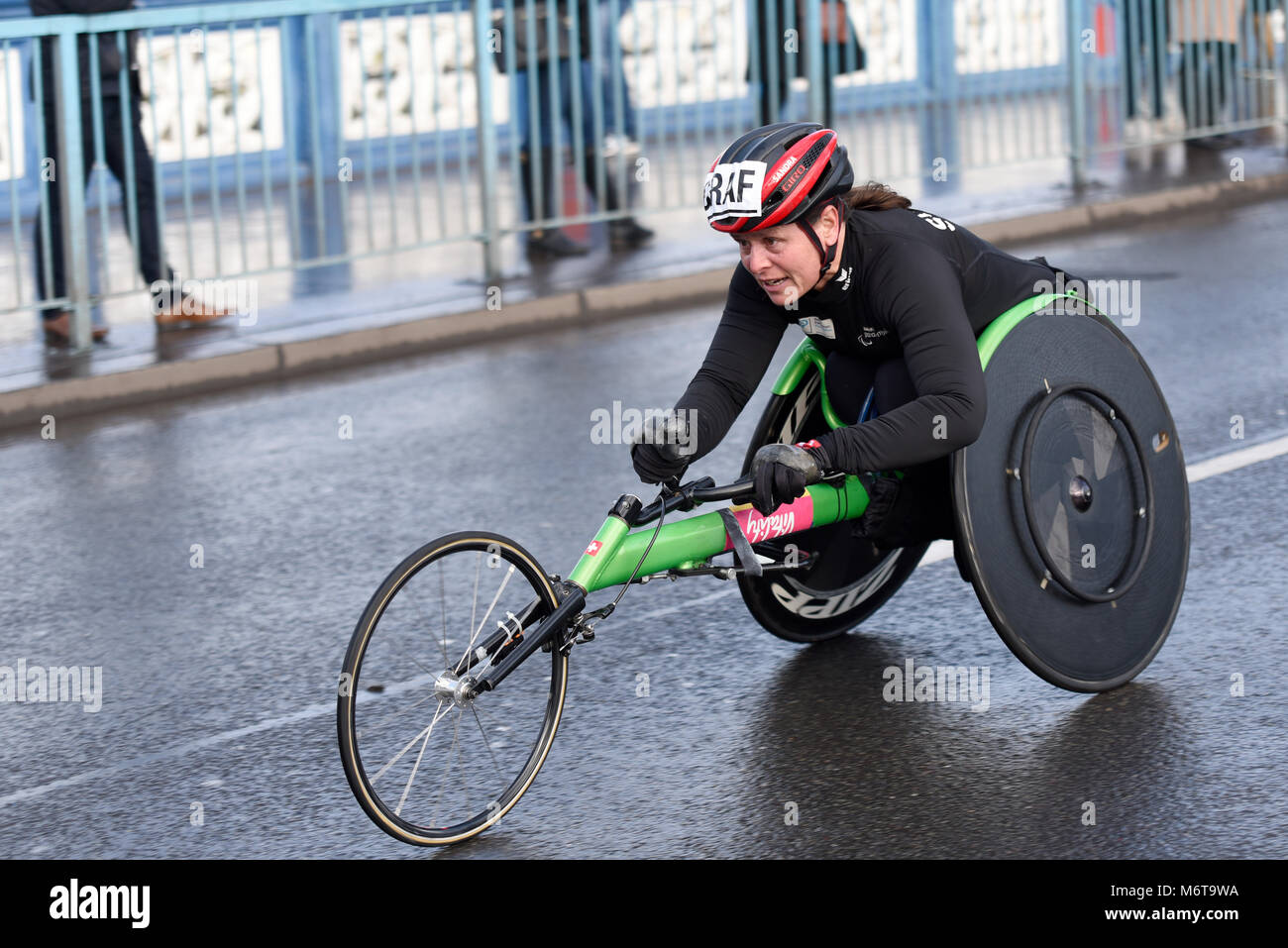 Wheelchair Race Silhouette