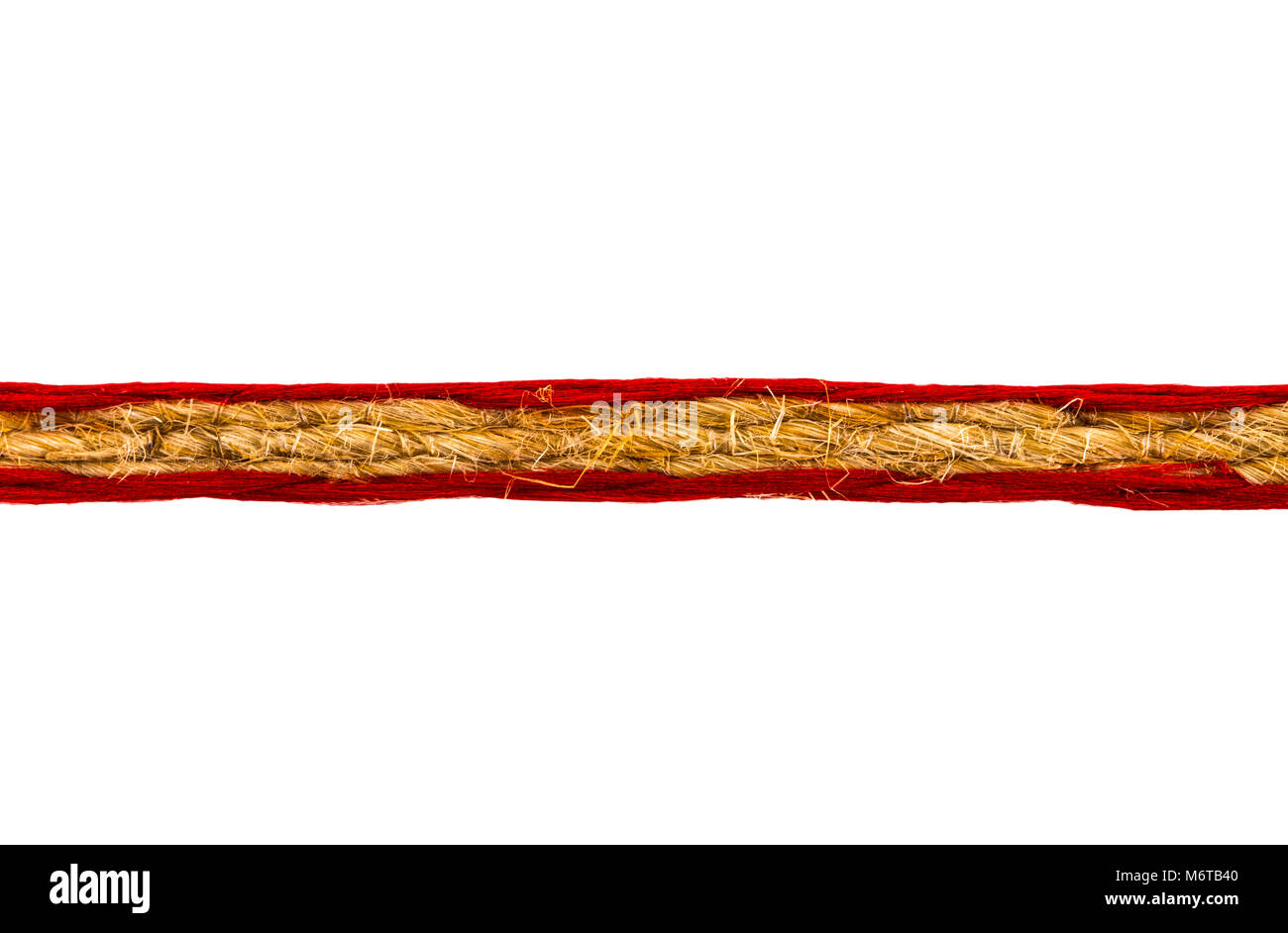 Bow of Red White String, Twine Rope Decoration, Twisted Thread Cord ...