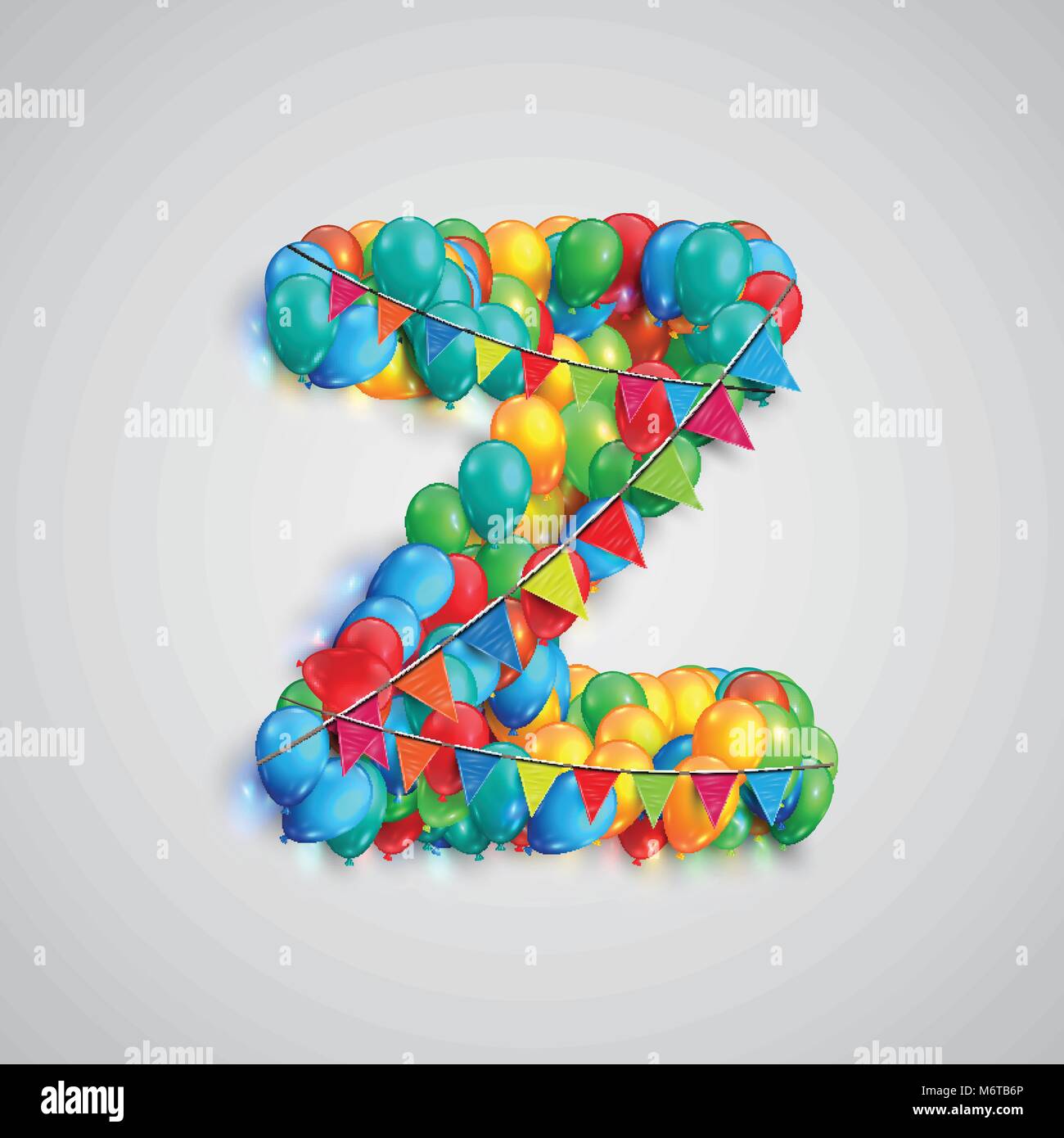 Letter z font made Stock Vector Images - Alamy