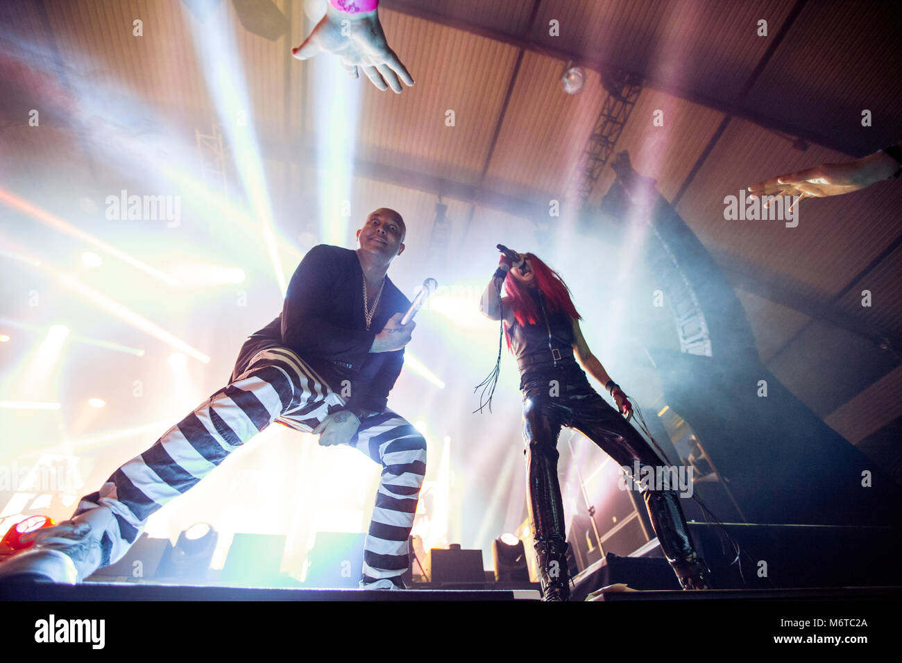 Norway, Bergen - April 29, 2019. The Danish eurodance group Aqua ...
