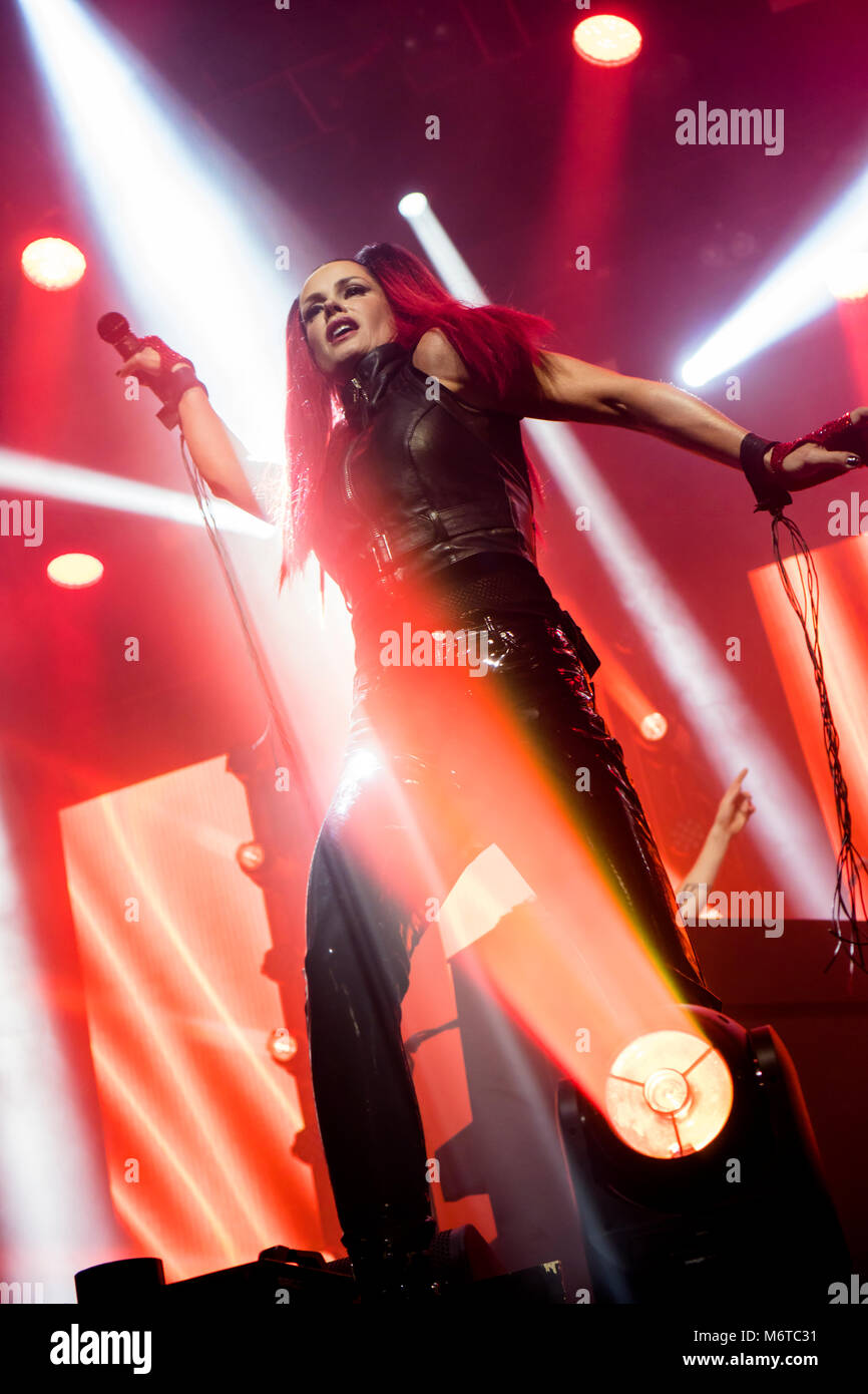 Norway, Bergen - April 29, 2019. The Danish eurodance group Aqua ...