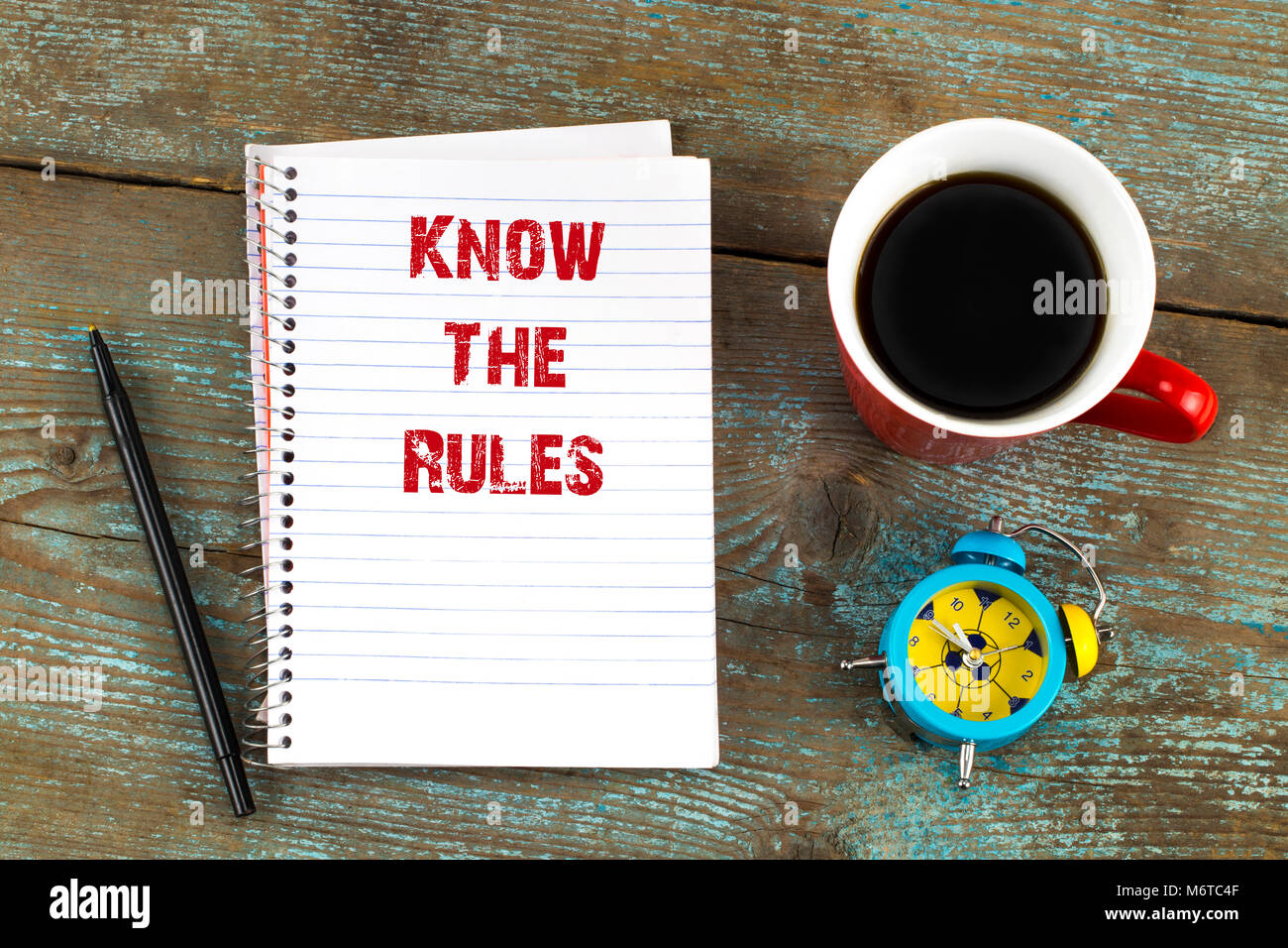 School rules list hi-res stock photography and images - Alamy