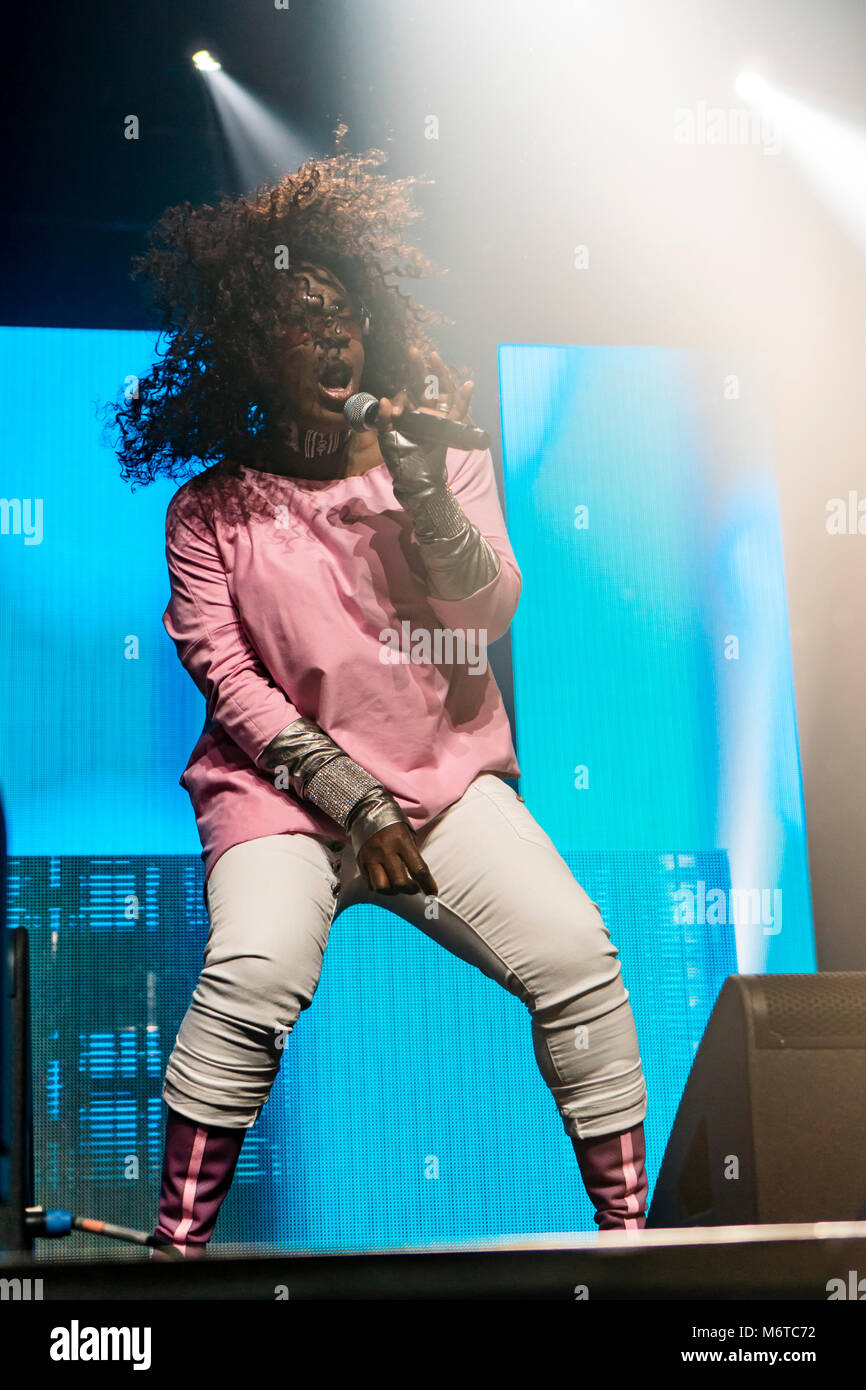 Norway, Bergen - April 29, 2019. The German eurodance project Culture ...