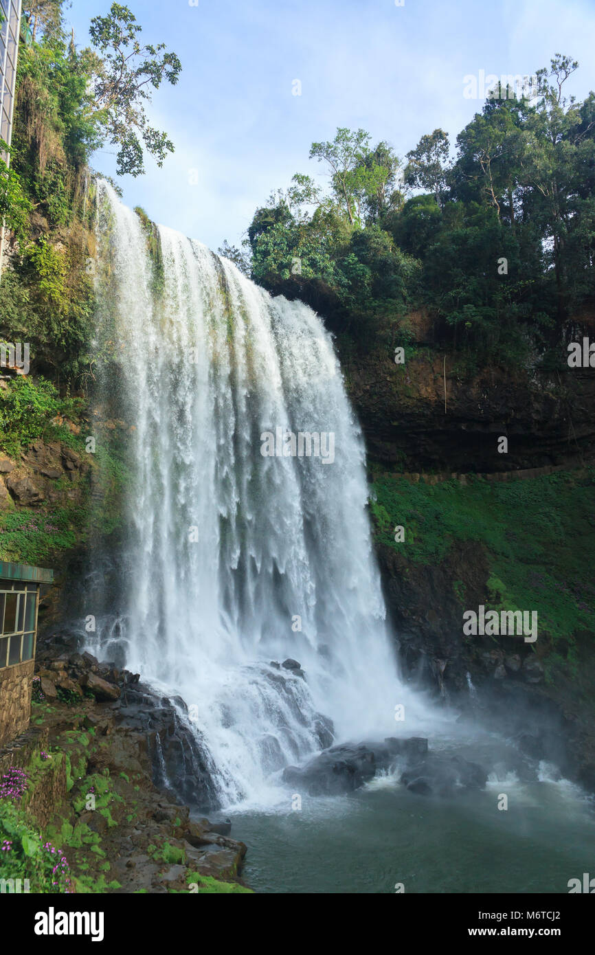 Dambri waterfall - in Lam Dong Vietnam Stock Photo - Alamy