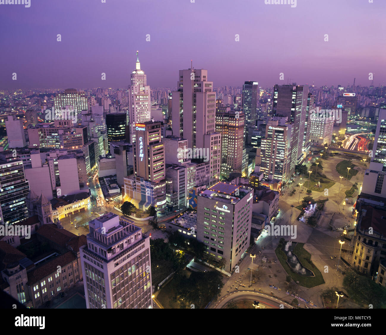 Anhangabau aerial hi-res stock photography and images - Alamy