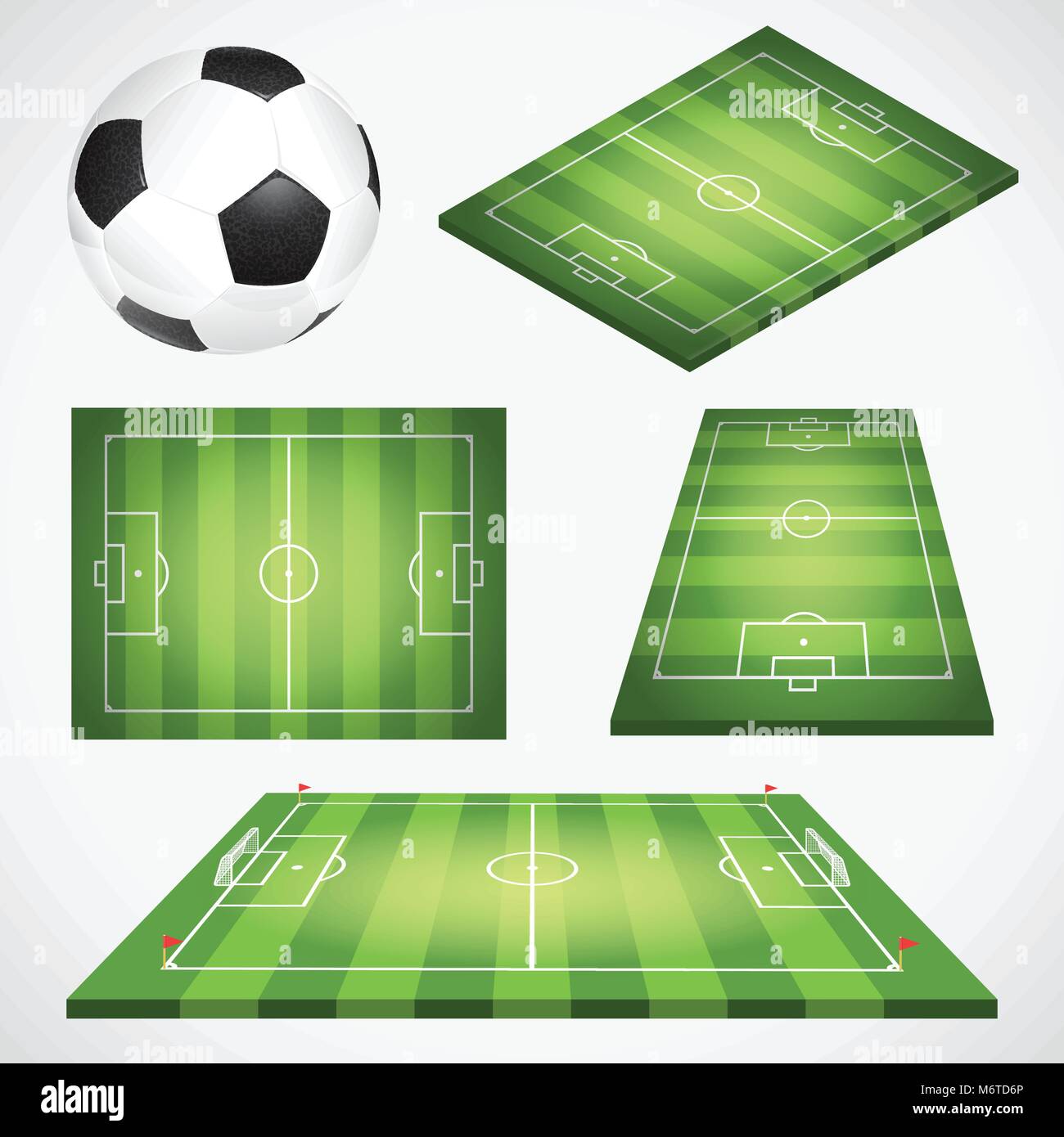 Soccer stadium field Stock Vector Images - Alamy