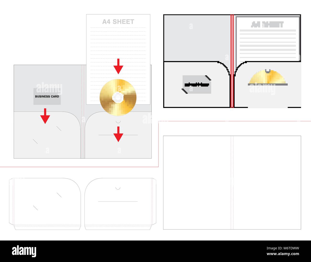 Presentation dish Stock Vector Images - Alamy
