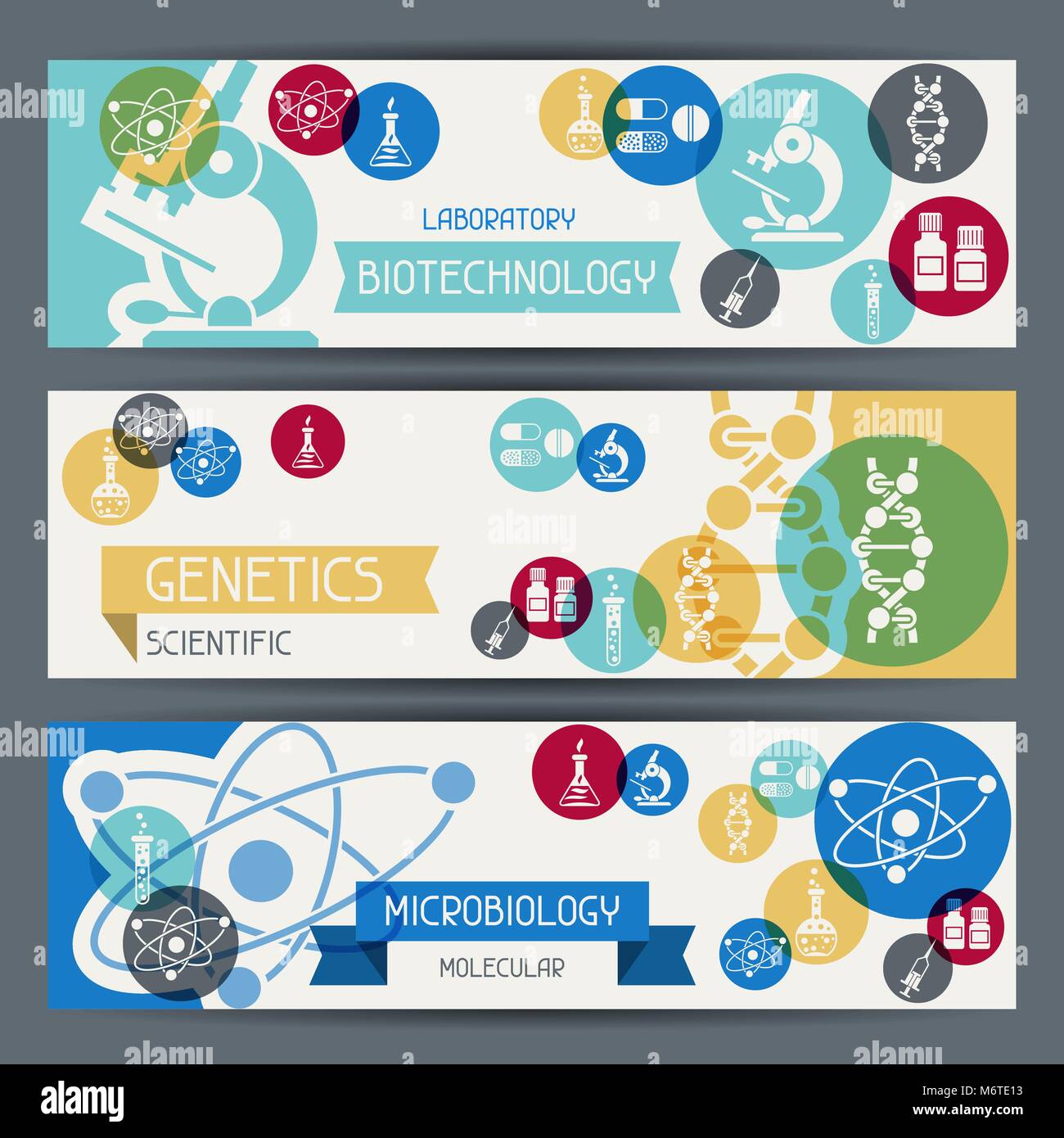 Scientific horizontal Stock Vector Images - Alamy