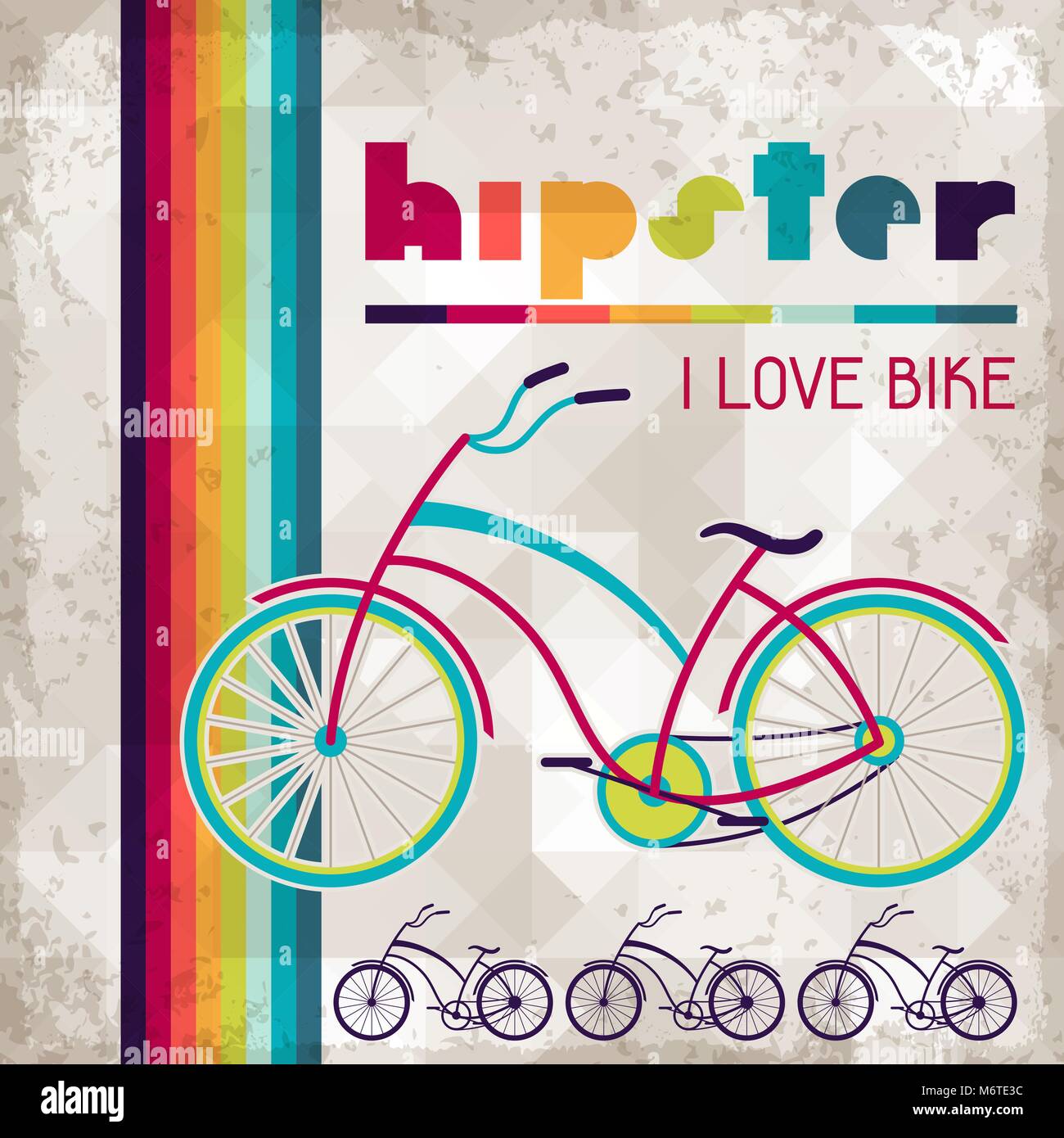 Hipster style fashion vintage vector Stock Vector Images - Alamy