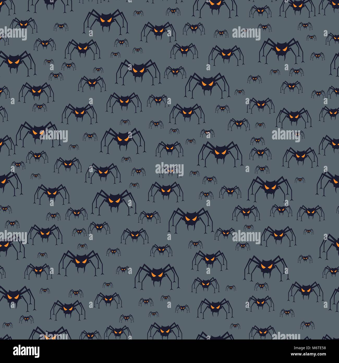 Creepy spiders Stock Vector Images - Alamy