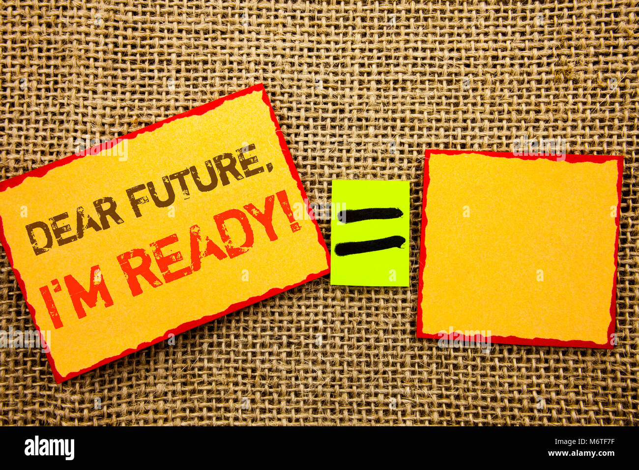 Word, writing, text Dear Future, I Am Ready. Conceptual photo ...