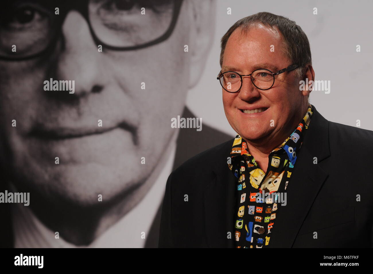 John Lasseter attends Opening ceremony of Lumiere Film Festival, Lyon ...