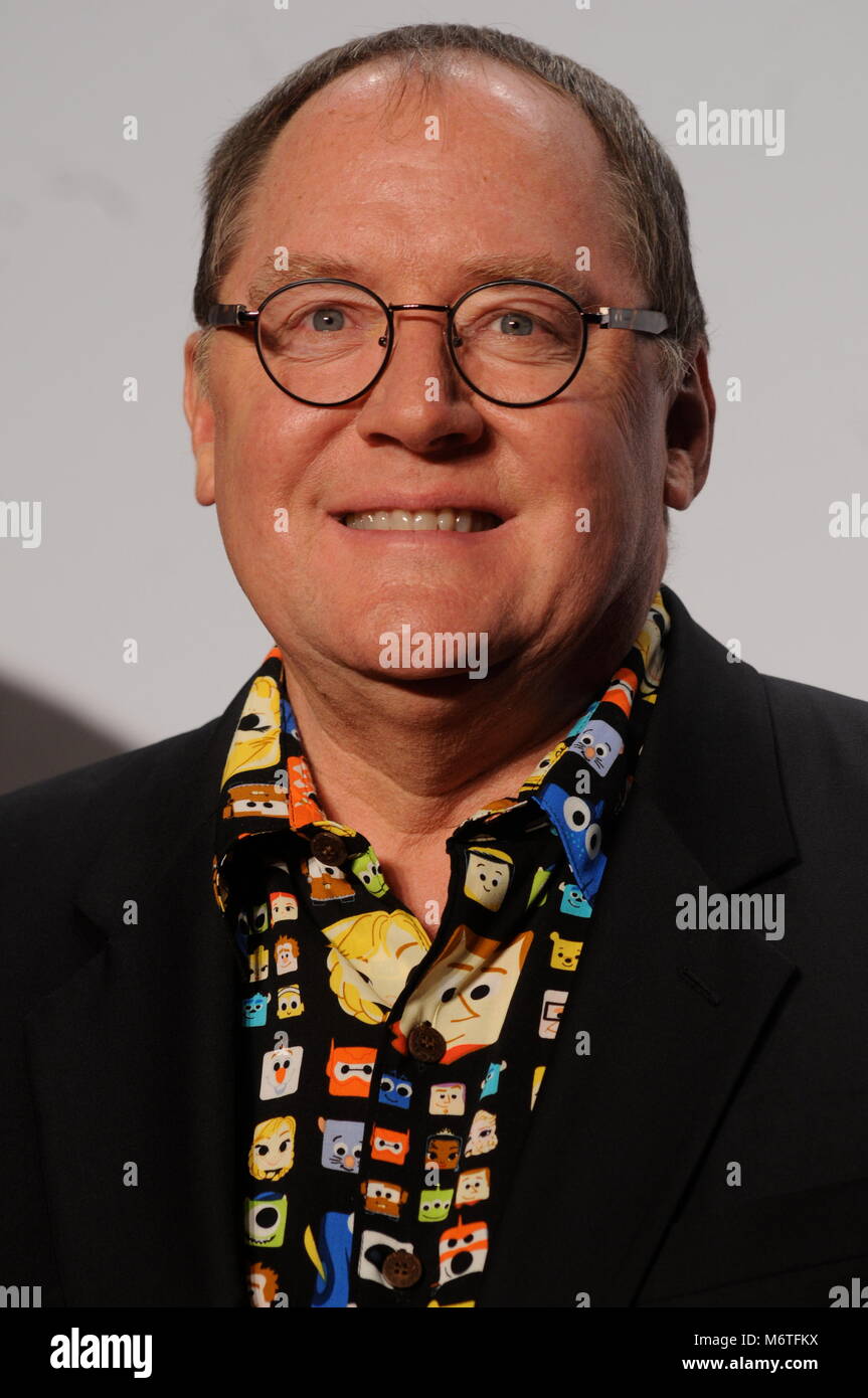John Lasseter attends Opening ceremony of Lumiere Film Festival, Lyon ...