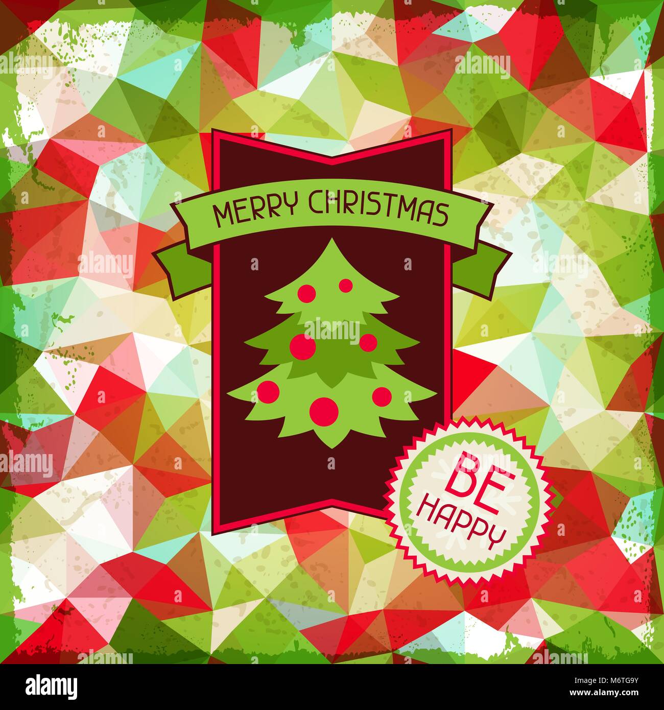 Merry Christmas background for invitation card Stock Vector Image & Art ...