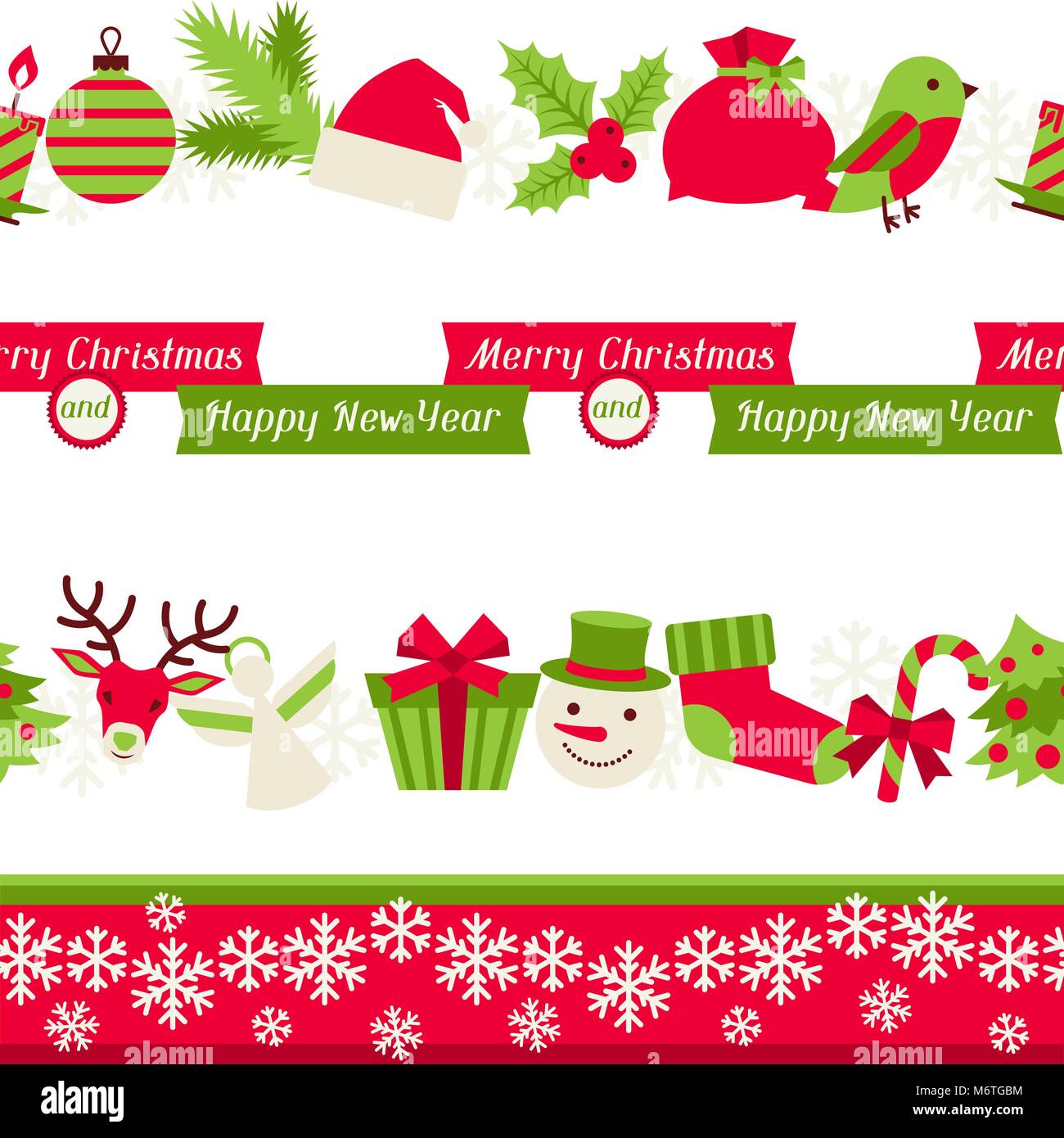 Seamless snow angel Stock Vector Images - Alamy