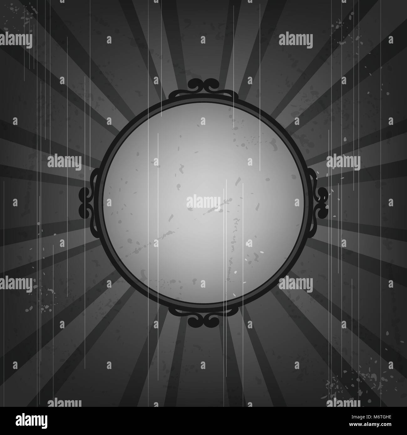 Retro frame on old grunge background Stock Vector Image & Art - Alamy