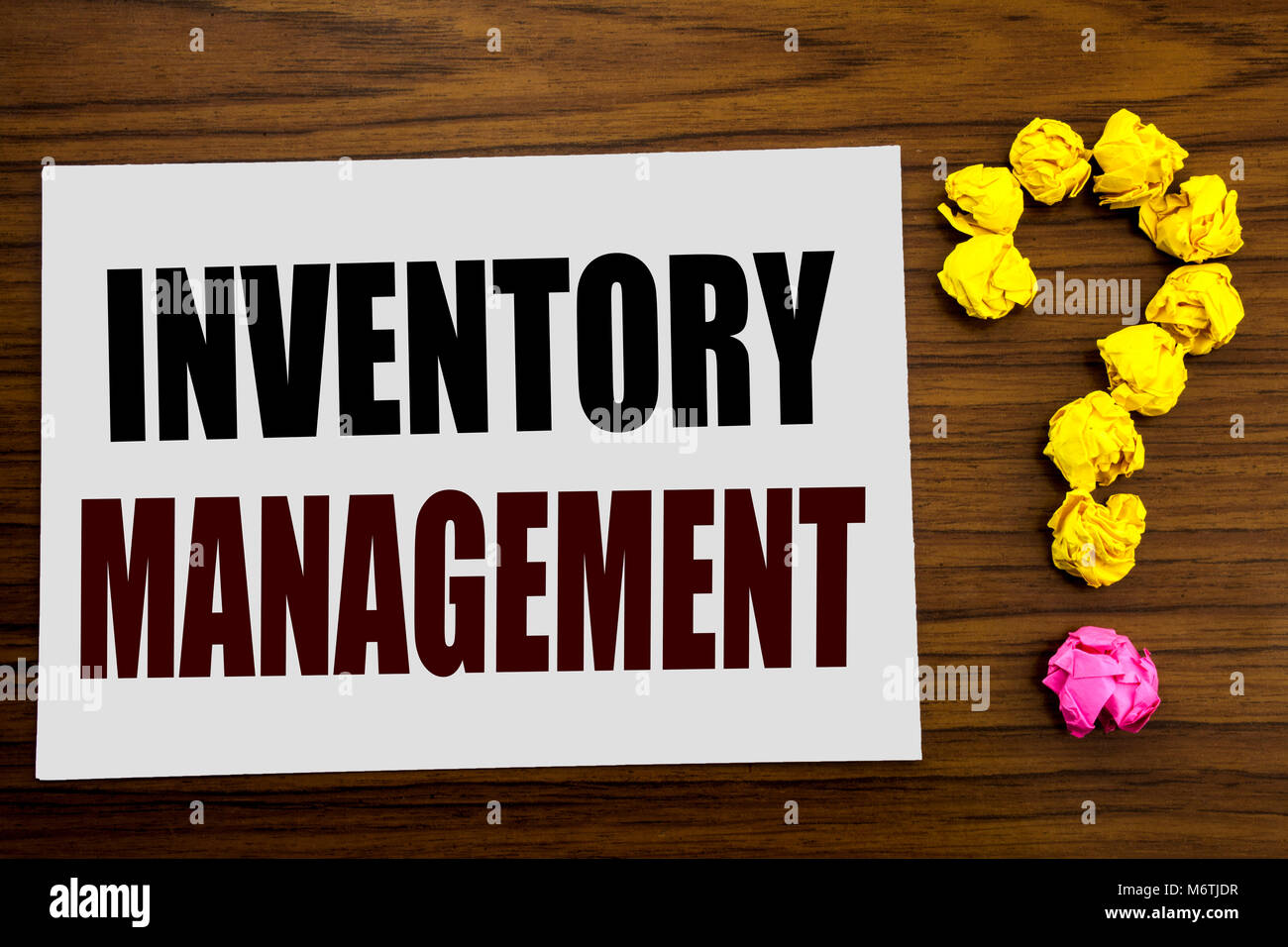 Hand writing text caption inspiration showing Inventory Management ...