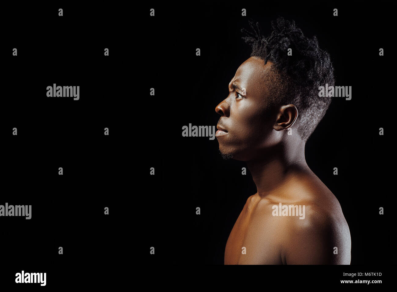 African American man with dreadlocks Stock Photo - Alamy