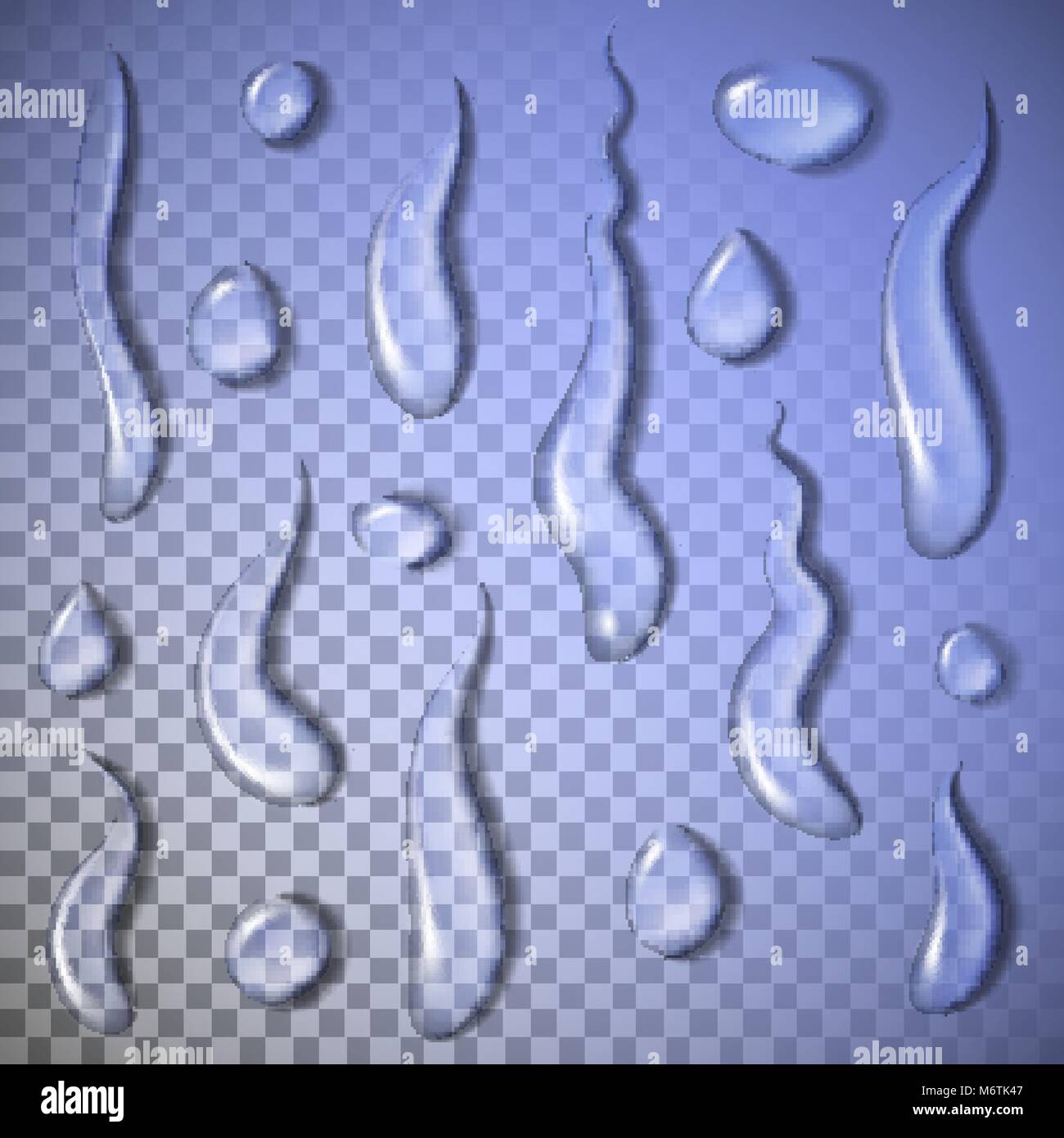realistic drops of water Stock Vector Image & Art - Alamy