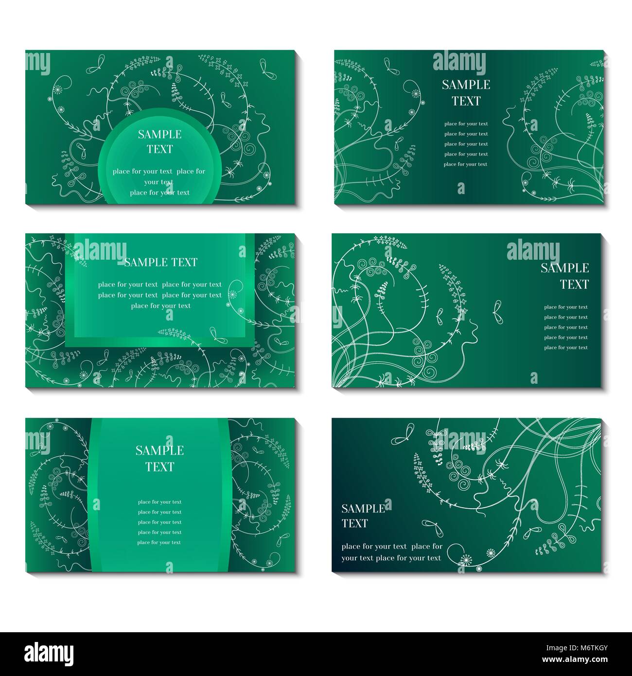 Green card Stock Vector Images - Alamy